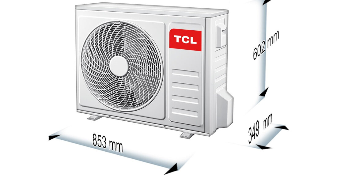 TCL Console TCC 18ZHRH DV z usługą montażu Klimatyzator Split Pompa