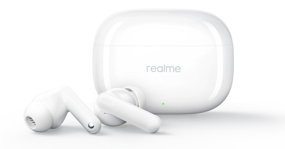 REALME Buds T300 Biały Słuchawki dokanałowe niskie ceny i opinie w