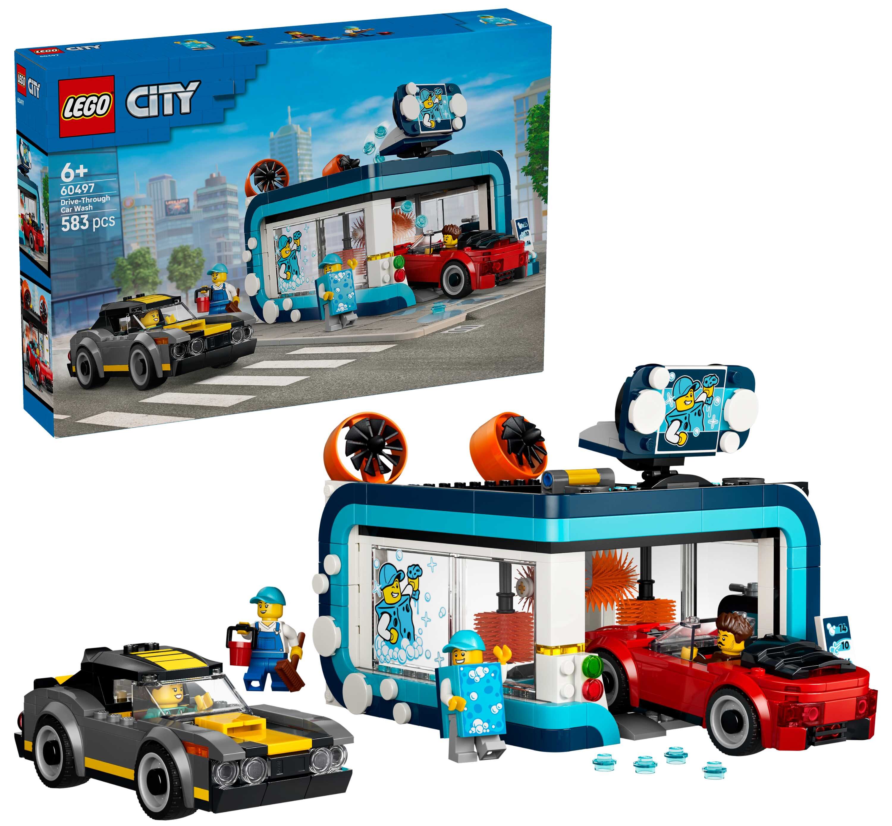 LEGO 60497 City Automatyczna myjnia samochodowa - niskie ceny i opinie ...