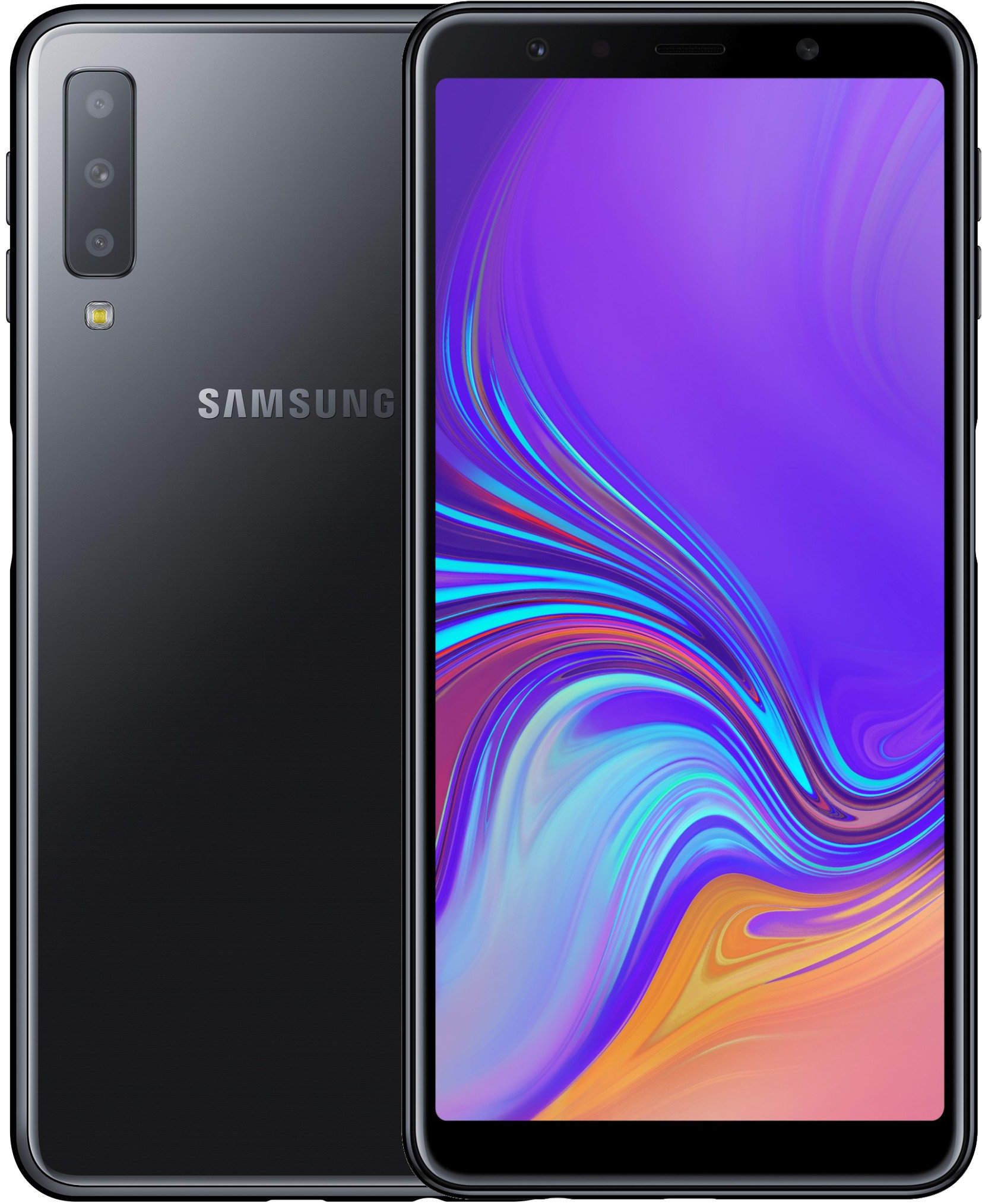 SAMSUNG Galaxy A7 2018 SM-A750 Czarny Smartfon - ceny i opinie w Media ...