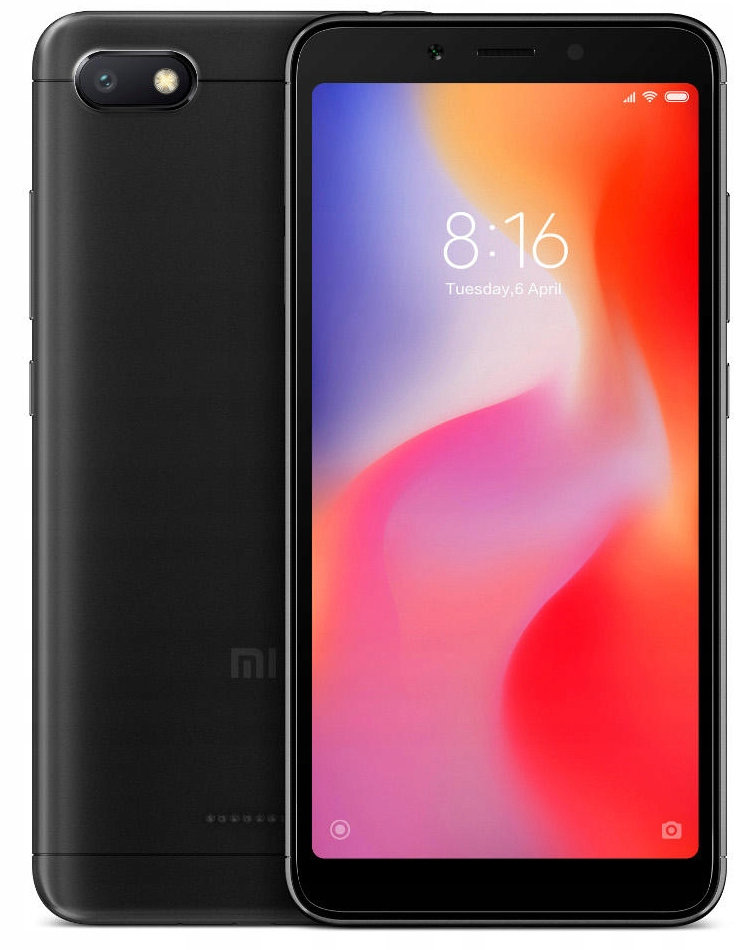 XIAOMI Redmi 6A 2/16GB 5.45" Czarny 19840 Smartfon - niskie ceny i ...
