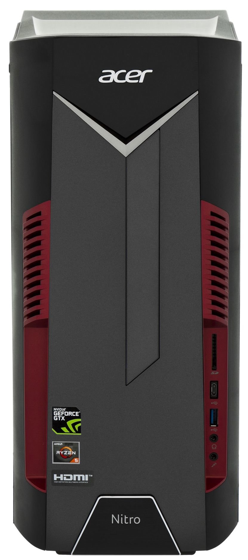 ACER Nitro N50-100 R5-1400 8GB RAM 1TB HDD GeForce GTX1050 Windows 10 ...