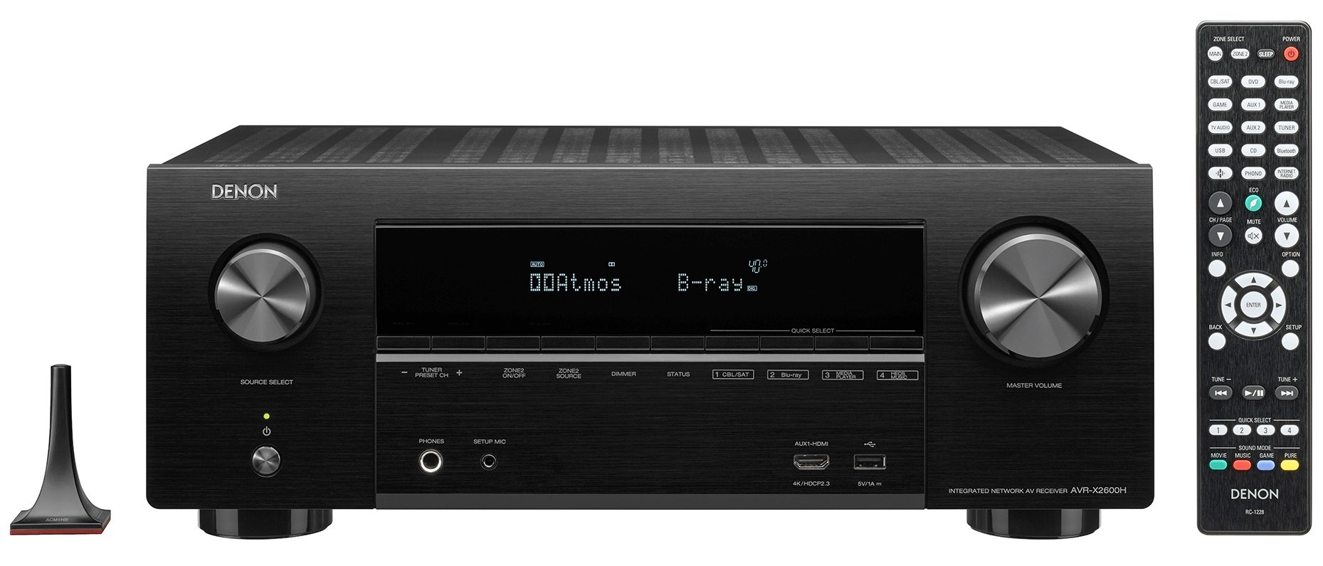 DENON AVR-X2600H Czarny Amplituner - niskie ceny i opinie w Media Expert