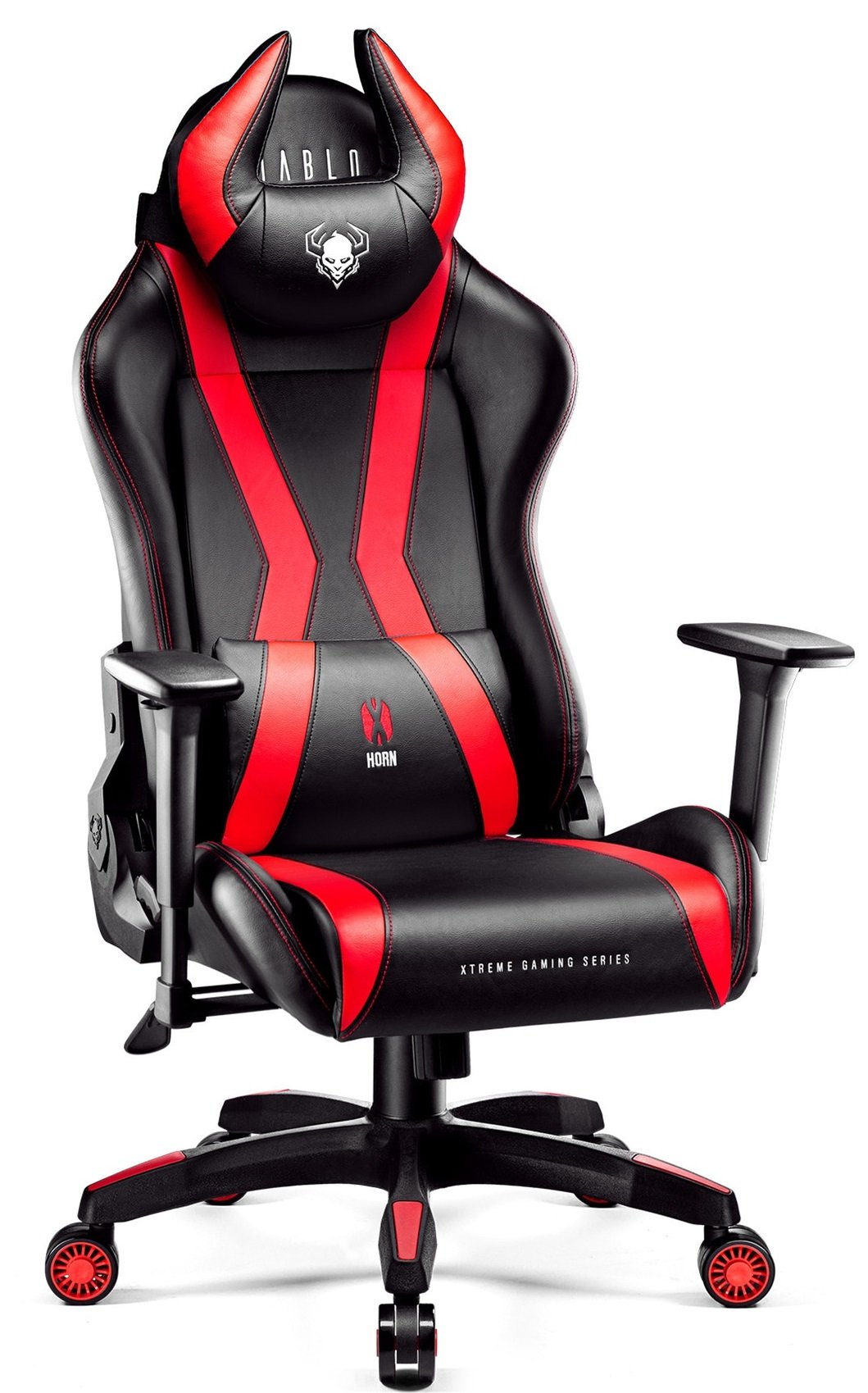 DIABLO CHAIRS X-One Horn (XL) Czarno-czerwony Fotel - ceny i opinie w ...