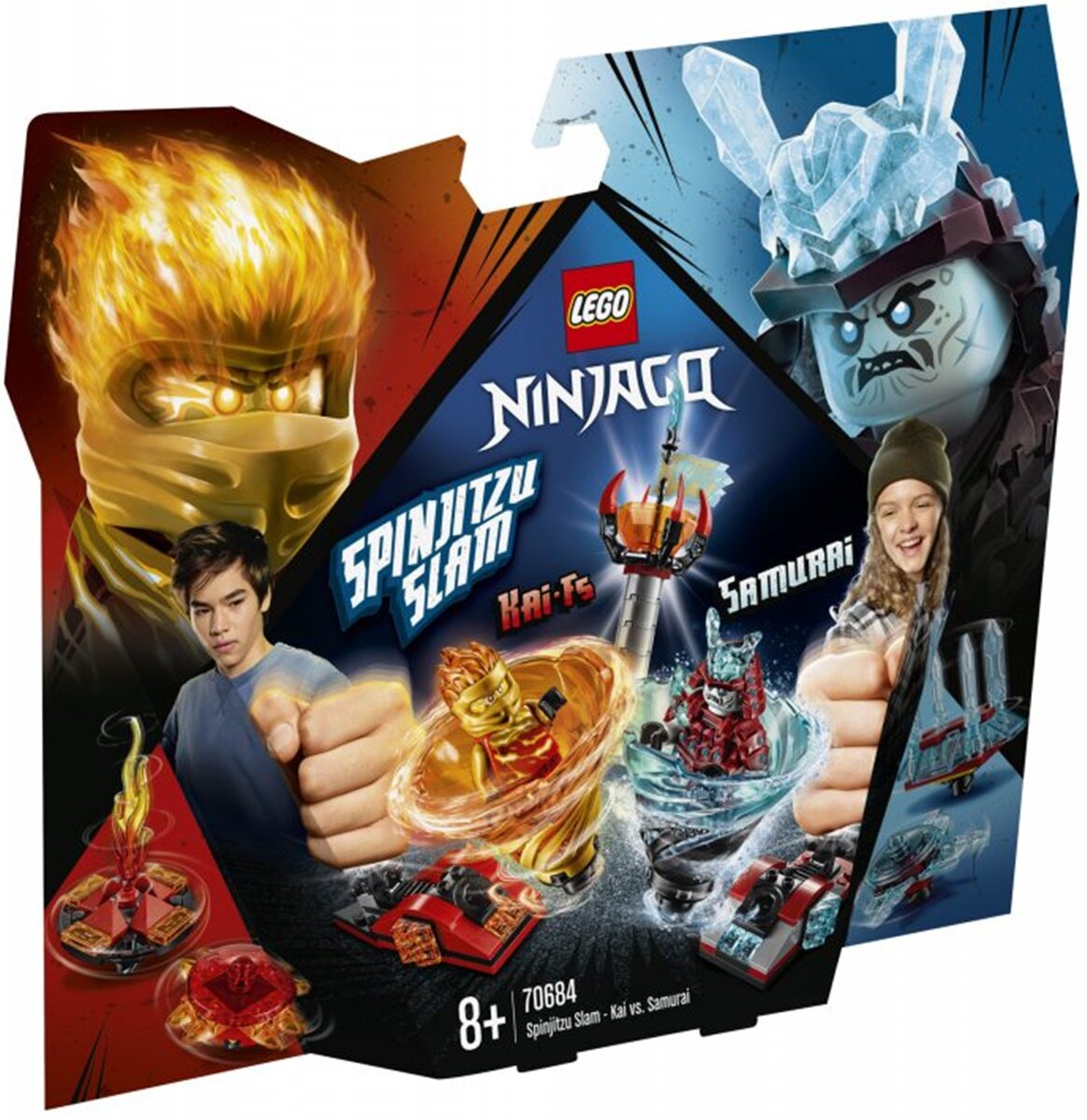LEGO Ninjago Potęga Spinjitzu - Kai kontra samuraj 70684 - niskie ceny ...