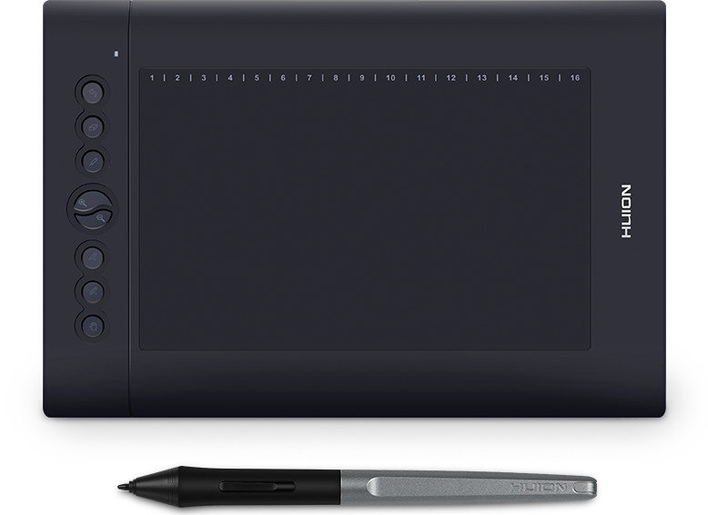 HUION 610 Pro V2 Tablet graficzny - niskie ceny i opinie w Media Expert