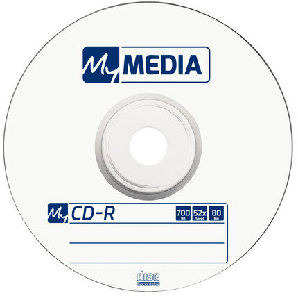 Płyta MY MEDIA Spindle CD-R, 700 MB, 52x (10 szt.) - niskie ceny i ...