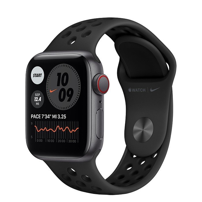 Apple Watch SE Nike GPS + Cellular 40mm koperta z aluminium (gwiezdna ...