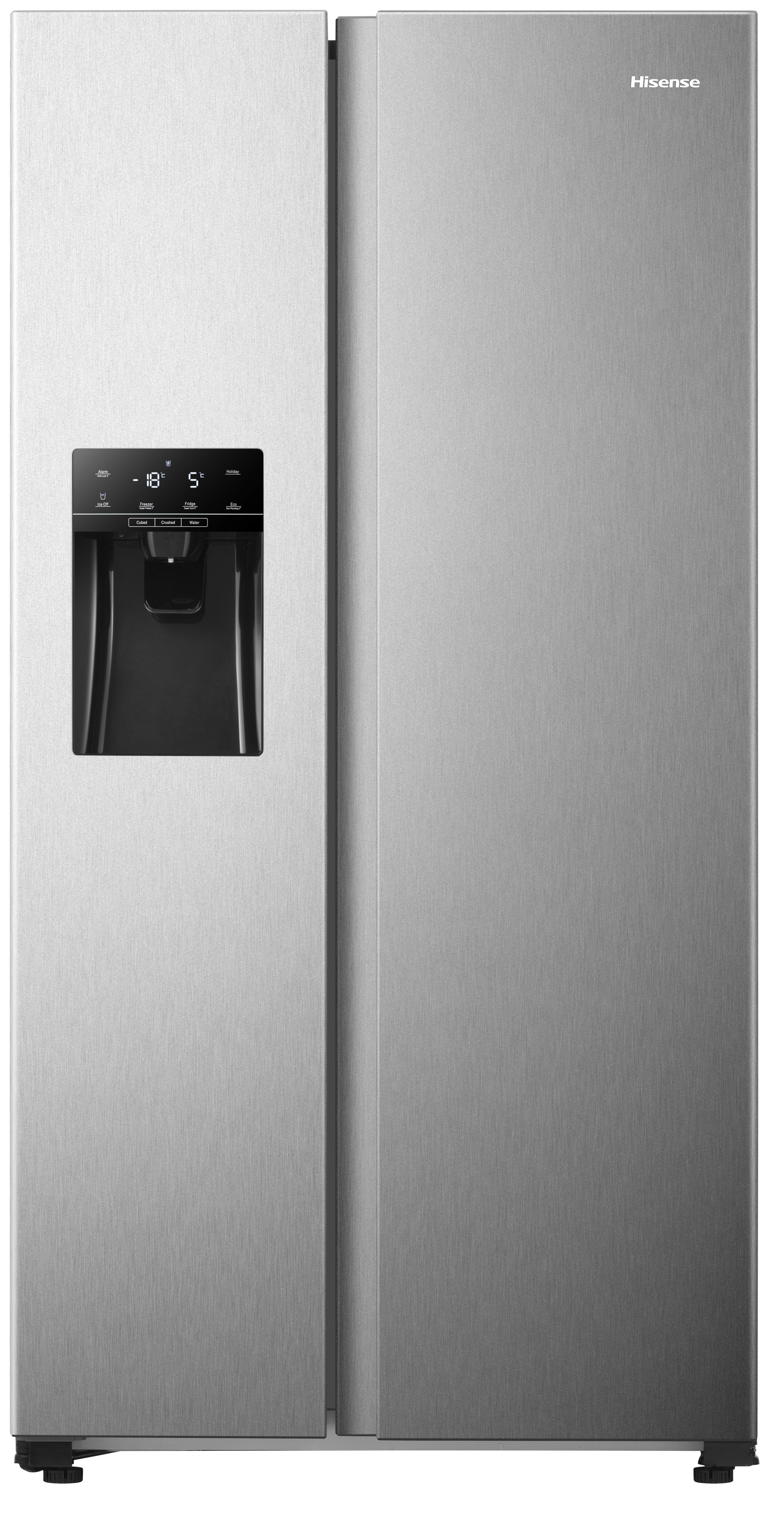 HISENSE RS650N4AC2 Side by Side No frost 179.1cm Srebrna Podajnik wody ...