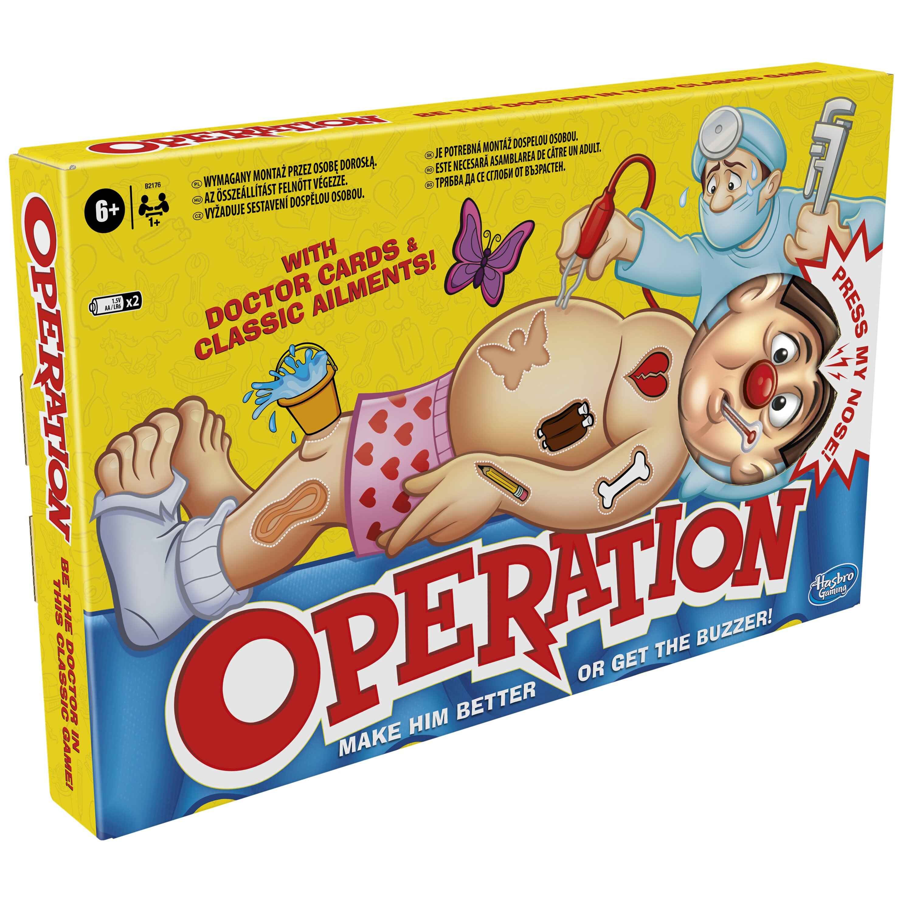 HASBRO Operacja B2176789 Gra zręcznościowa - niskie ceny i opinie w ...