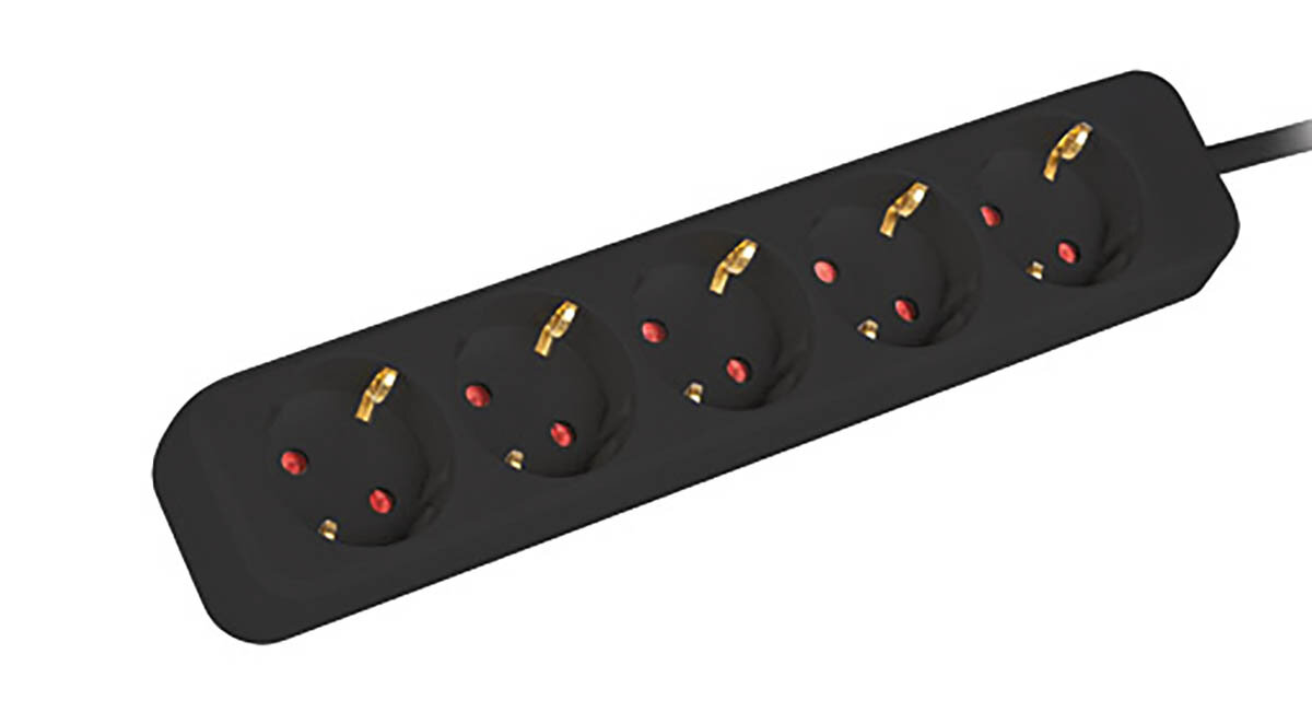 LANBERG PS0-05F-0150-BK (1.5 m) Listwa - niskie ceny i opinie w Media ...