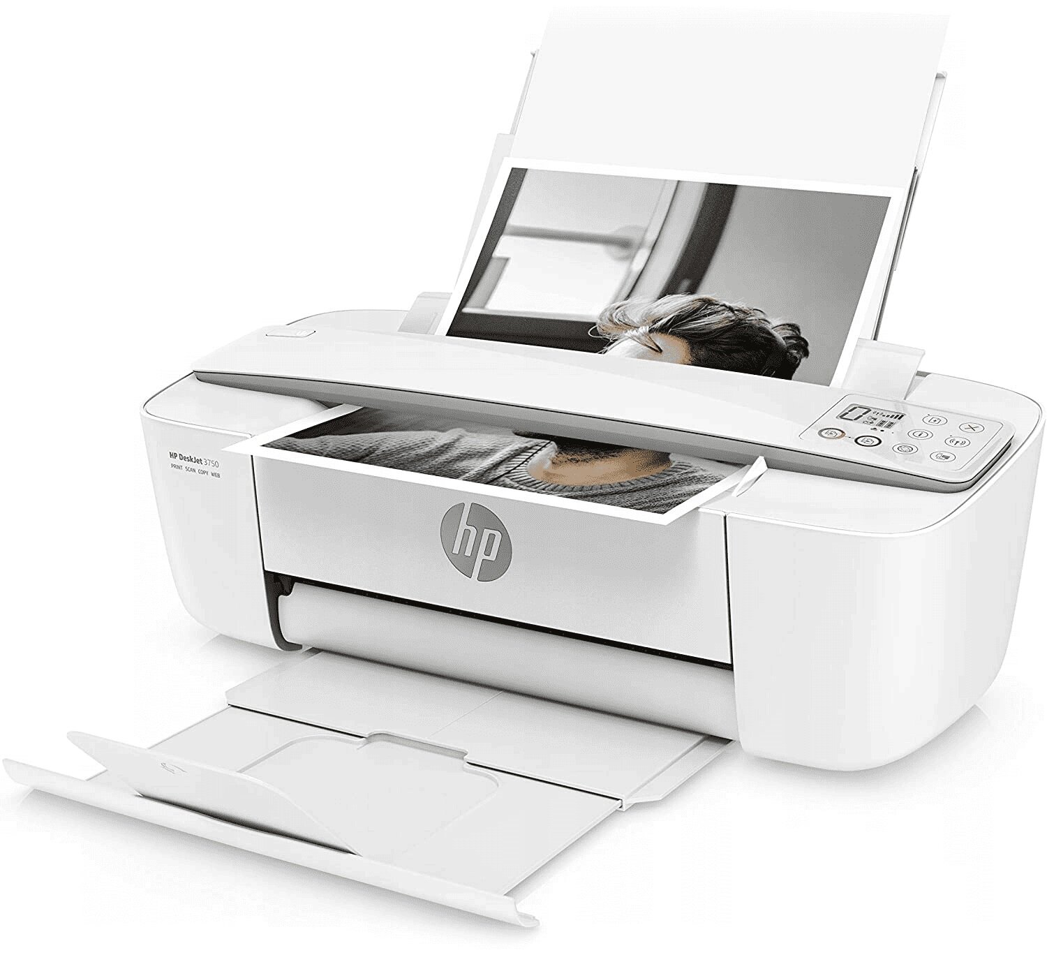 HP DeskJet 3750 Druk w kolorze, Wi-Fi, Instant Ink Urządzenie ...