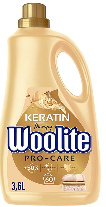 WOOLITE Keratin Therapy Pro-Care 3600 ml Uniwersalny z keratyną Płyn do ...