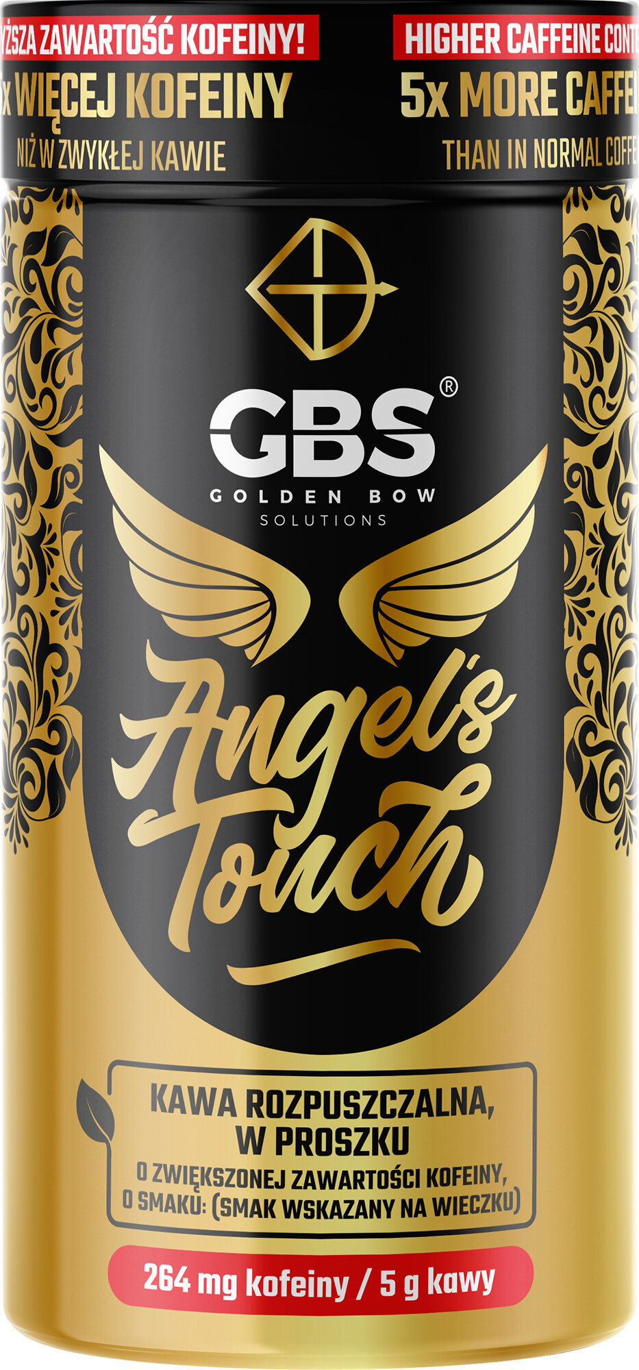 Kawa rozpuszczalna GOLDEN BOW SOLUTIONS Angel's Touch Biała Czekolada 0 ...