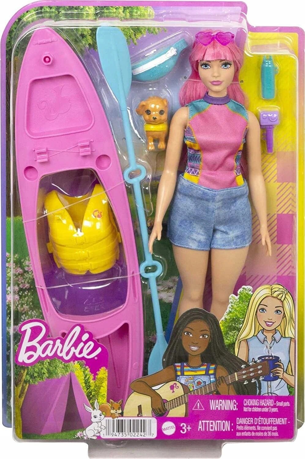 Barbie Daisy na kempingu HDF75 Lalka - niskie ceny i opinie w Media Expert