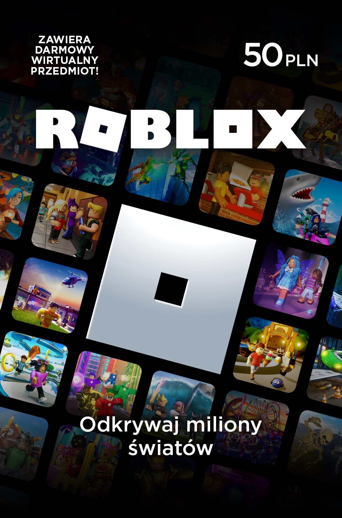 ROBLOX 50 zł Karta podarunkowa - niskie ceny i opinie w Media Expert