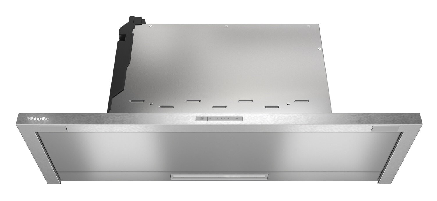 MIELE SlimLine DAS 2920 EXTA Stalowy 420m3/h 61dB klasa A Okap - niskie ...