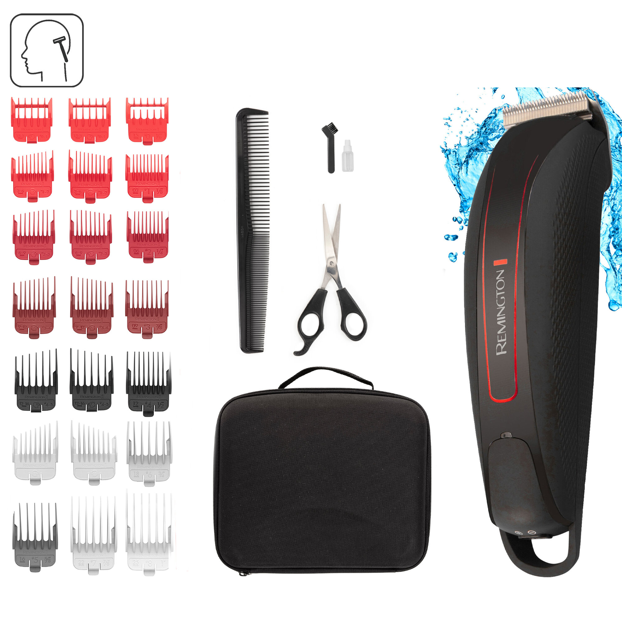 REMINGTON HC550 Easy Fade Pro 1.5-25 mm Strzyżarka - niskie ceny i ...