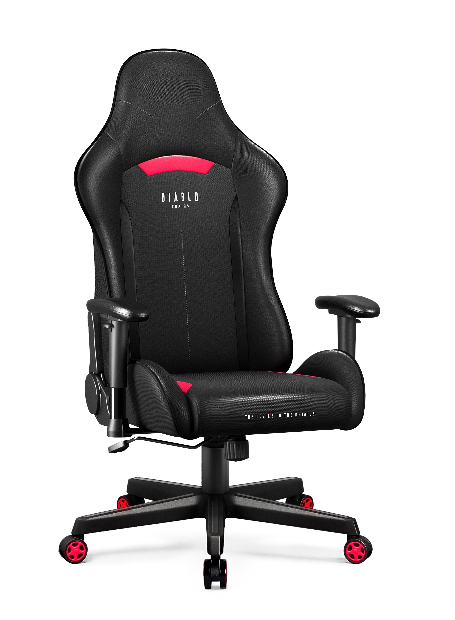 DIABLO CHAIRS X-ST4RTER Czarny Fotel - niskie ceny i opinie w Media Expert