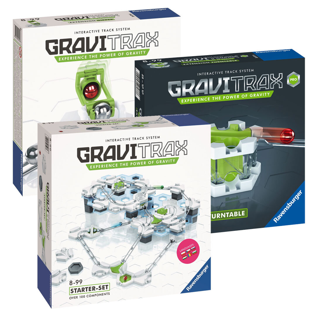 RAVENSBURGER GraviTrax Zestaw startowy + Gravitrax Dipper + Gravitrax ...