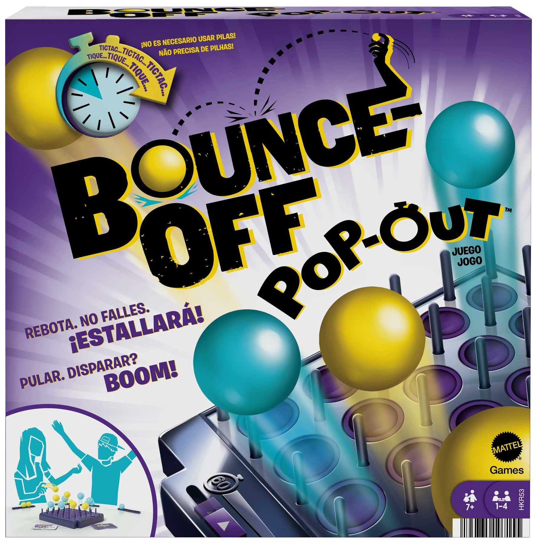 KIDS AND PRESCHOOL GAMES Bounce Off Pop Out Granie w Odbijanie HKR53 ...