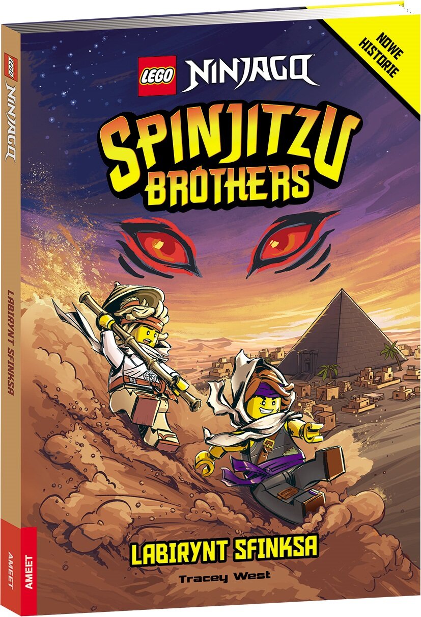 LEGO Ninjago Spinjitzu Brothers Labirynt Sfinksa LBWS-6703 (okładka ...