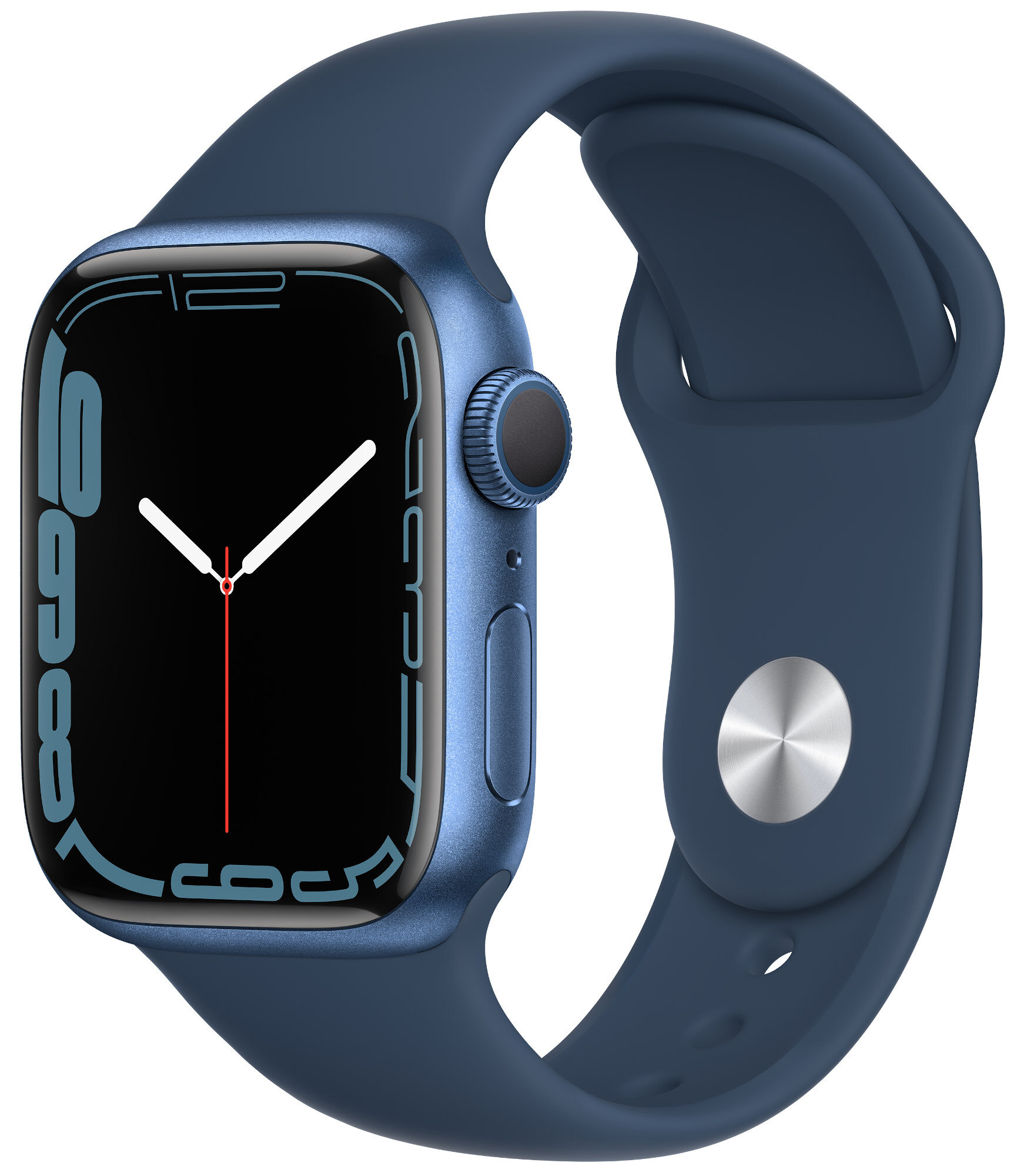 Apple Watch 7 GPS 41mm koperta z aluminium (błękitna toń) + pasek ...
