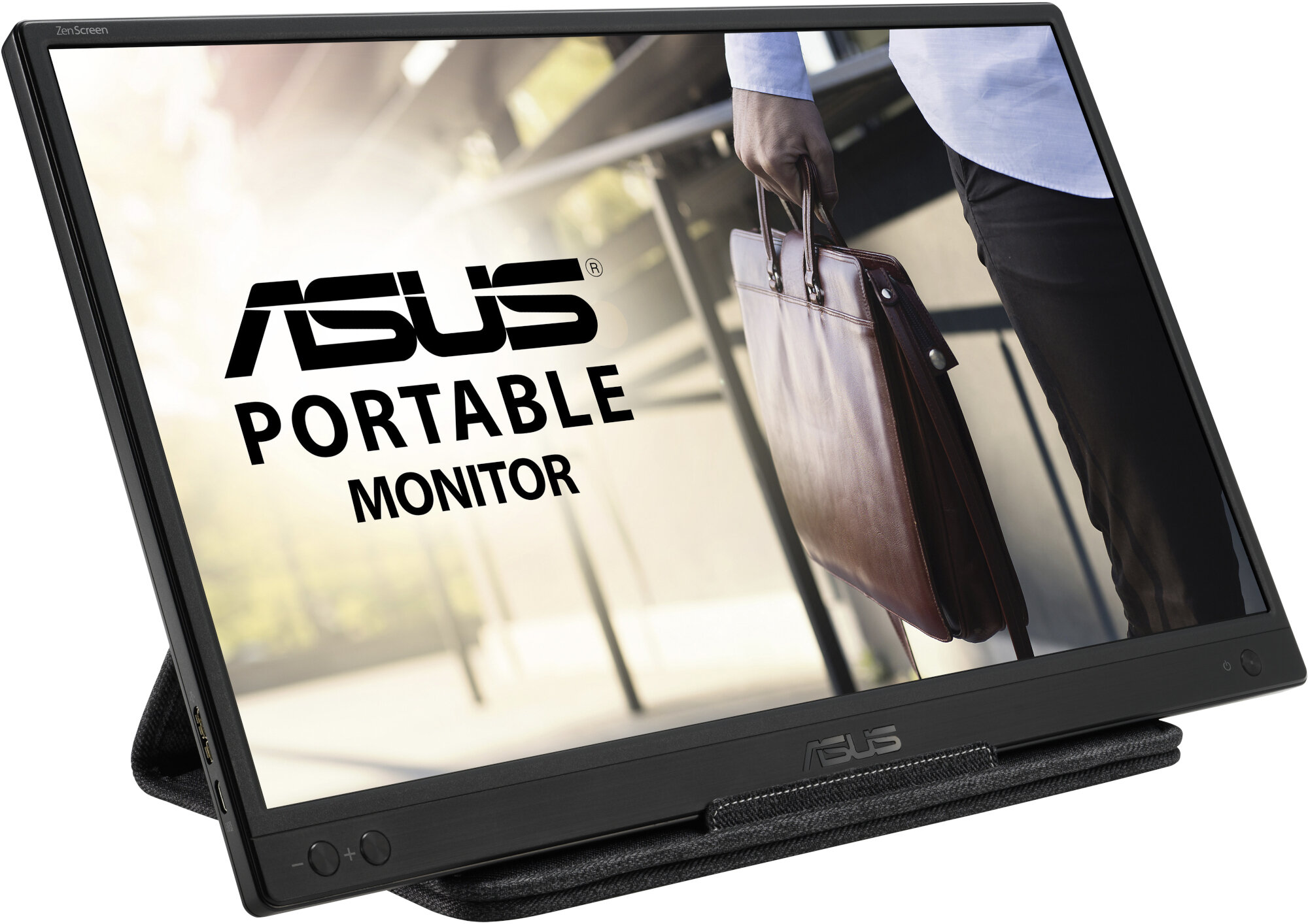 ASUS ZenScreen MB166B 15.6" 1920x1080px IPS Monitor - niskie ceny i ...