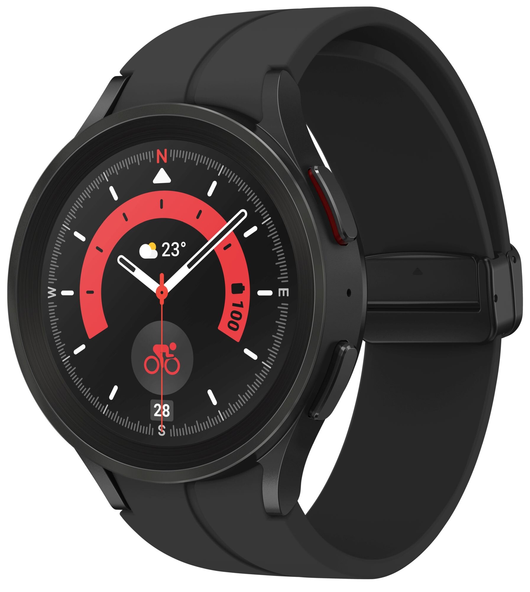 SAMSUNG Galaxy Watch 5 Pro SM-R925F 45mm LTE Czarny + Zabezpieczenie ...