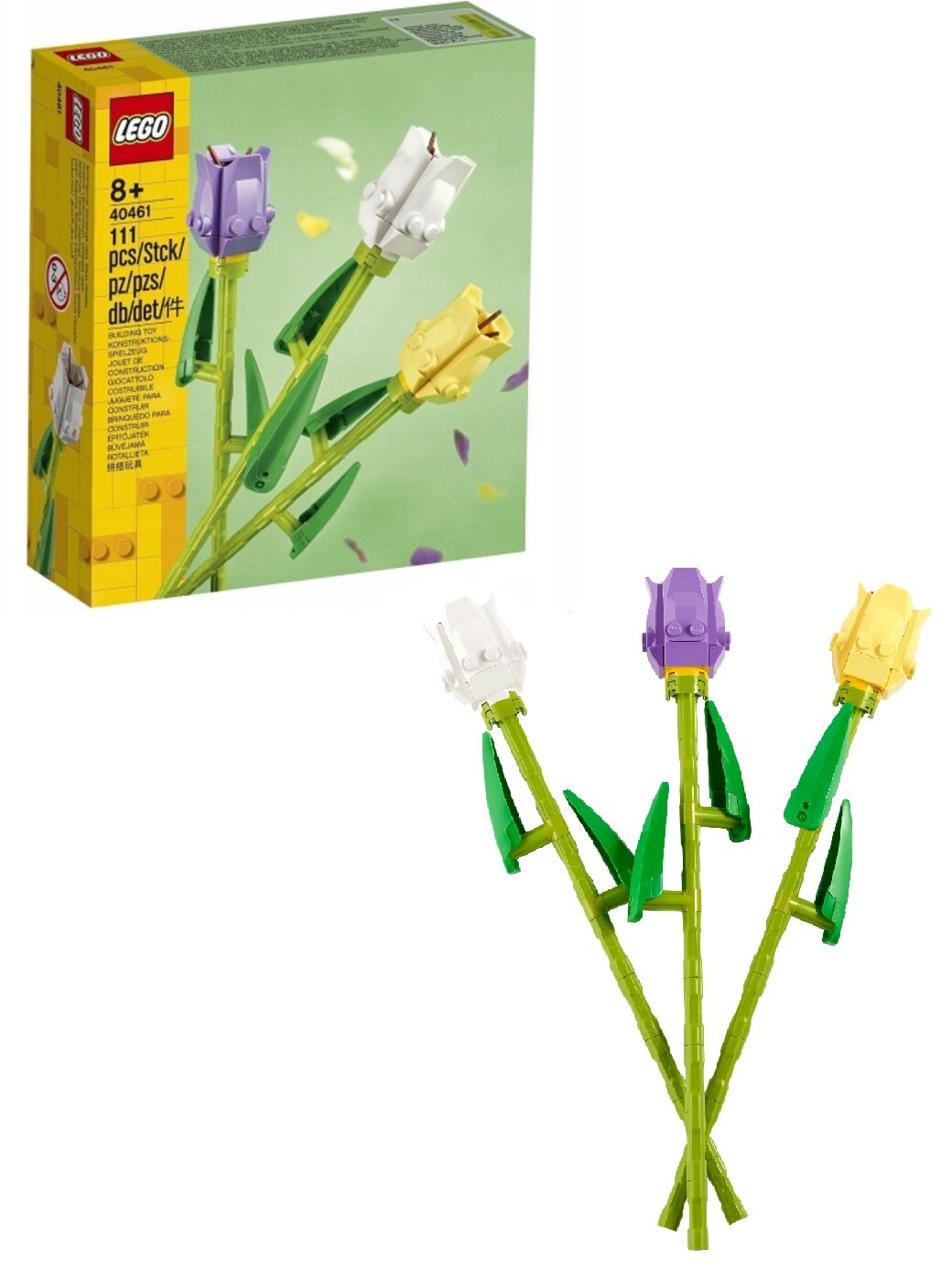 LEGO 40461 ICONS Tulipany - niskie ceny i opinie w Media Expert