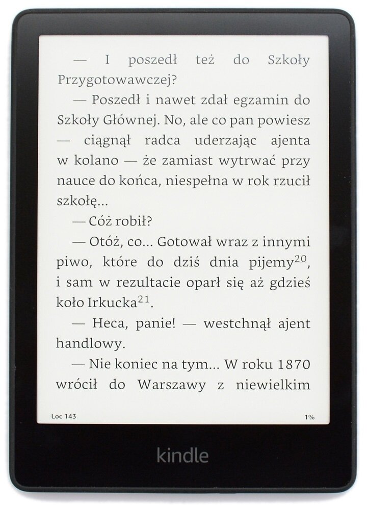 Czytnik e-booków KINDLE Paperwhite 5 6.8", Podświetlany ekran, Wi-Fi ...