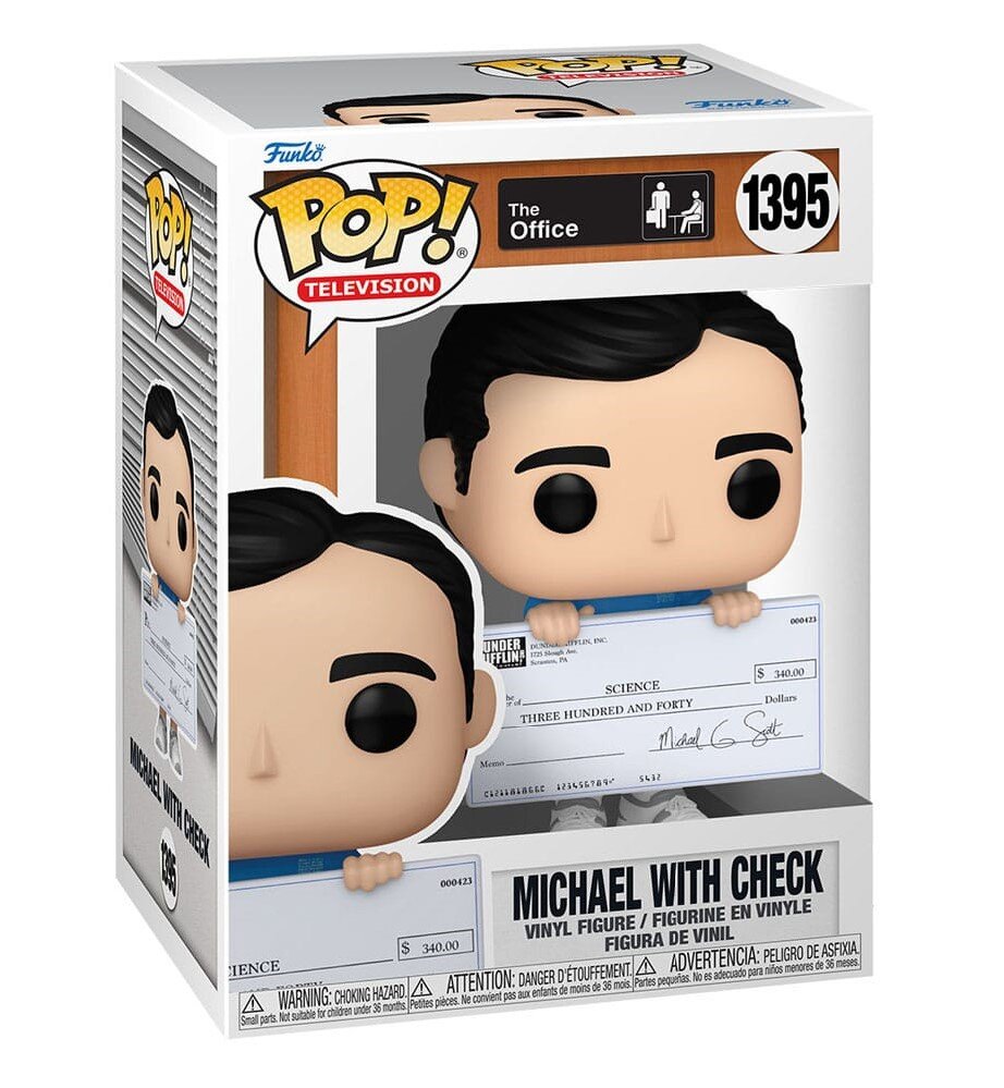 FUNKO Pop The Office Michael with Check Figurka - niskie ceny i opinie ...