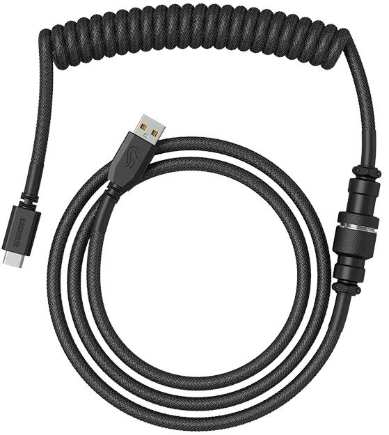 GLORIOUS PC Coiled Cable Czarny Kabel - niskie ceny i opinie w Media Expert