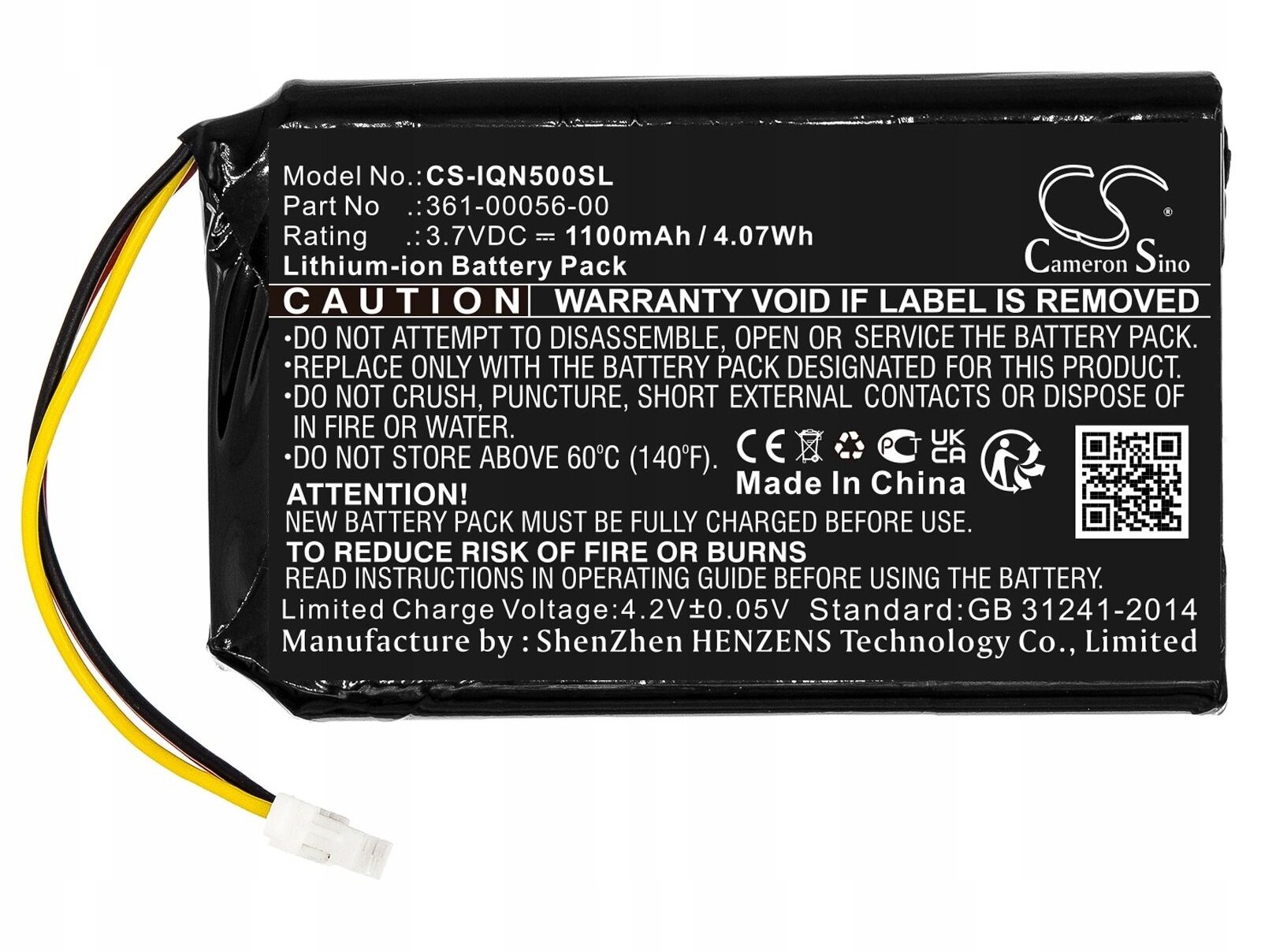 CAMERON SINO CS-IQN500SL 1100 mAh do Mitac/Garmin Akumulator - niskie ...