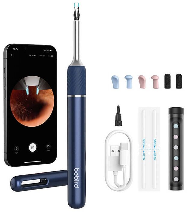 BEBIRD Note 5 Granatowy Otoskop z kamerą - niskie ceny i opinie w Media ...