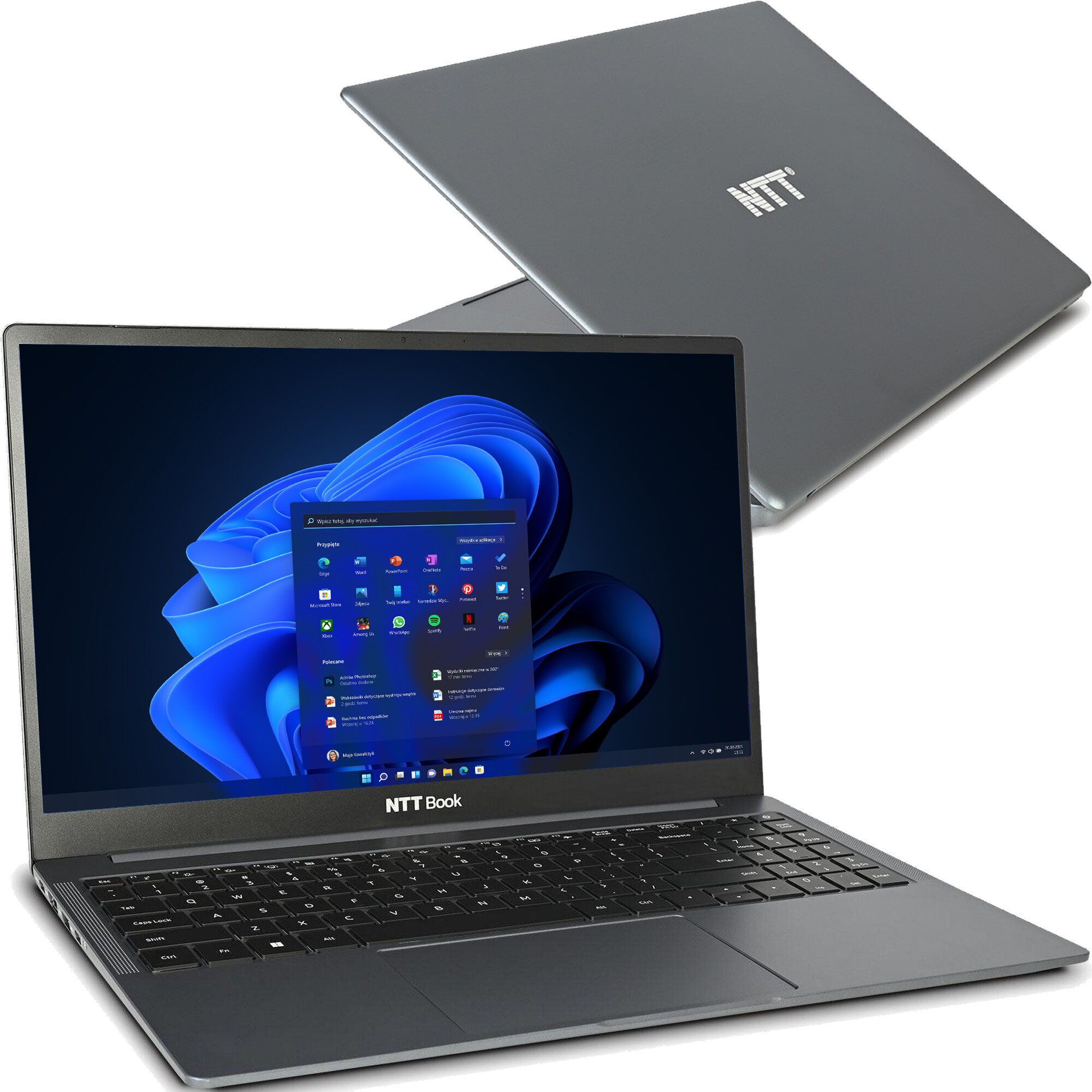 Laptop NTT Book B15IP 15.6" IPS i5-1235U 16GB RAM 1TB SSD Windows 11 ...