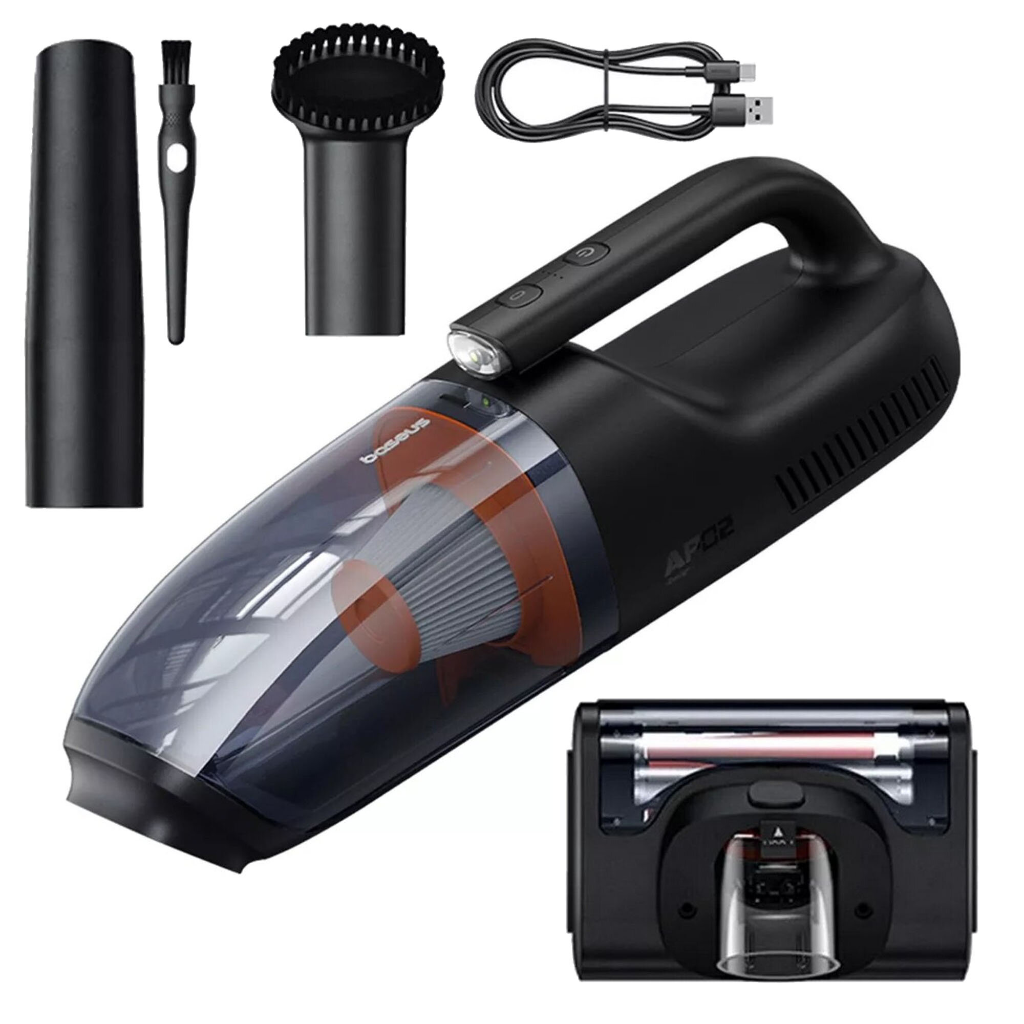 BASEUS AP02 Odkurzacz ręczny - niskie ceny i opinie w Media Expert