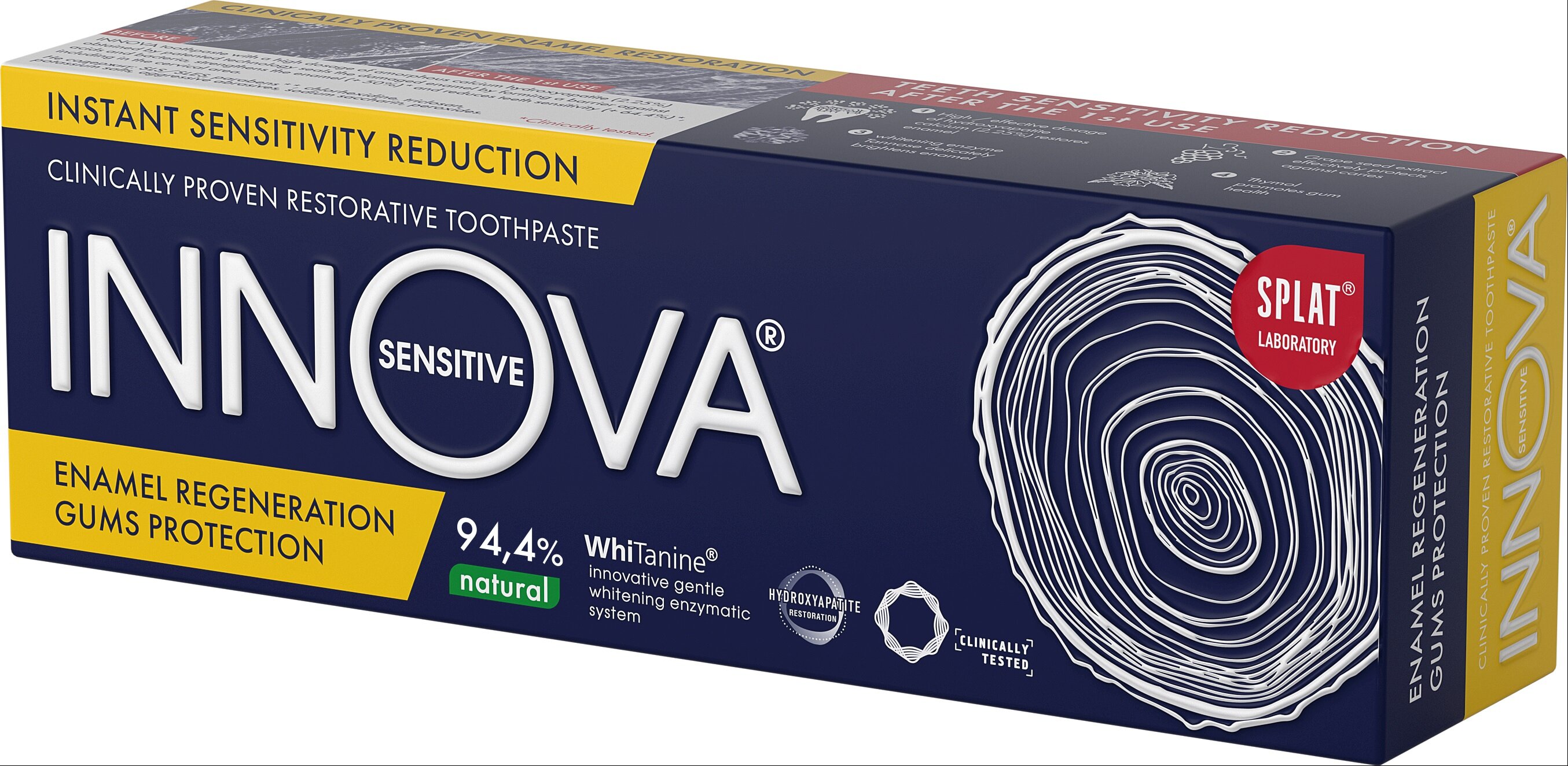 SPLAT Innova Bez Fluoru 75 ml Pasta do zębów - niskie ceny i opinie w ...
