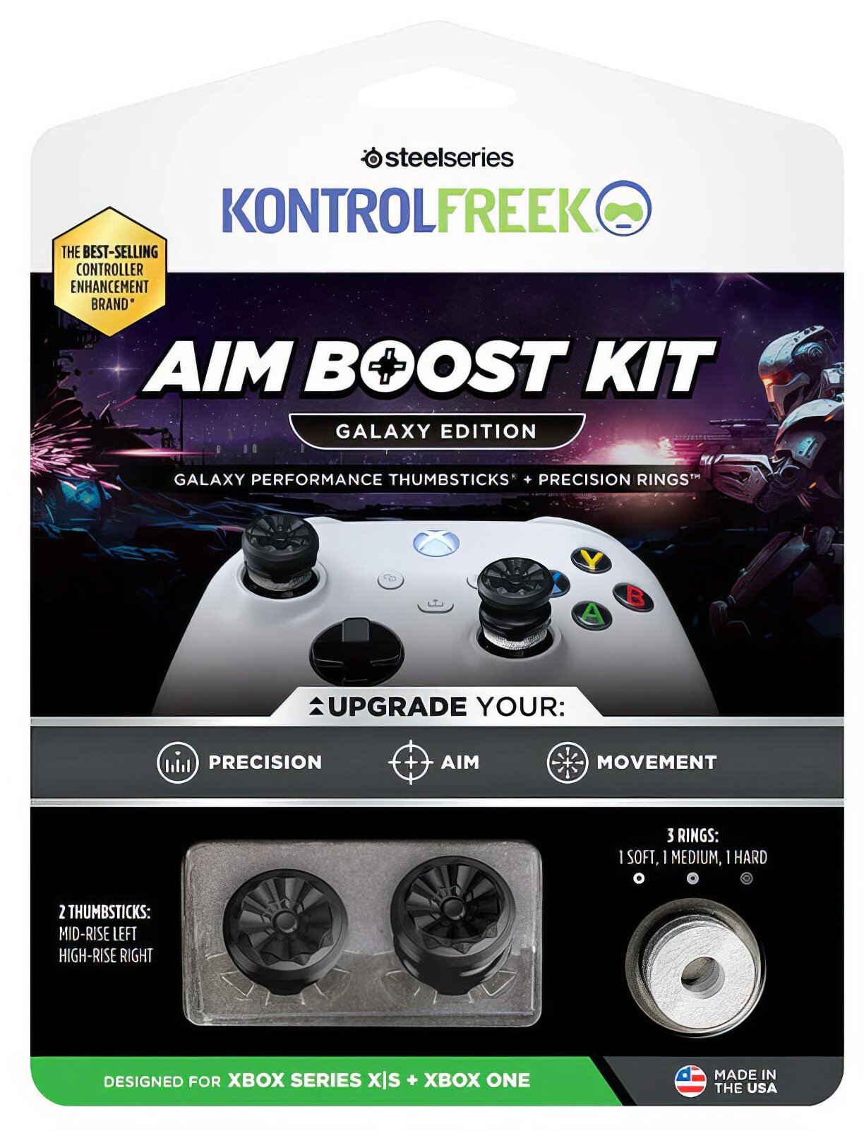 KONTROLFREEK Aim Boost KIT do padów Xbox X/S / One Nakładki na analogi ...