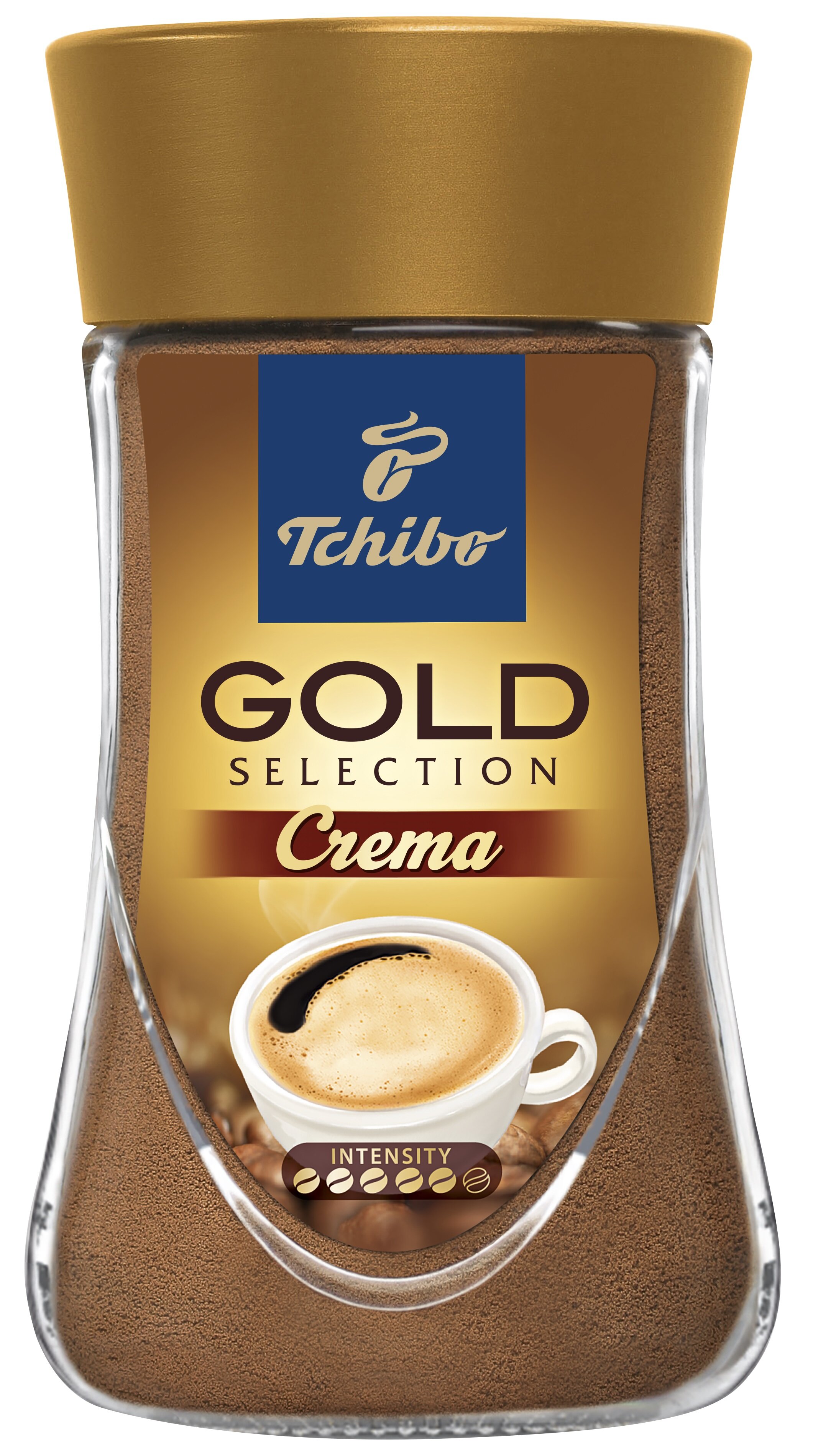 TCHIBO Gold Selection Crema 180 g Kawa rozpuszczalna - niskie ceny i ...