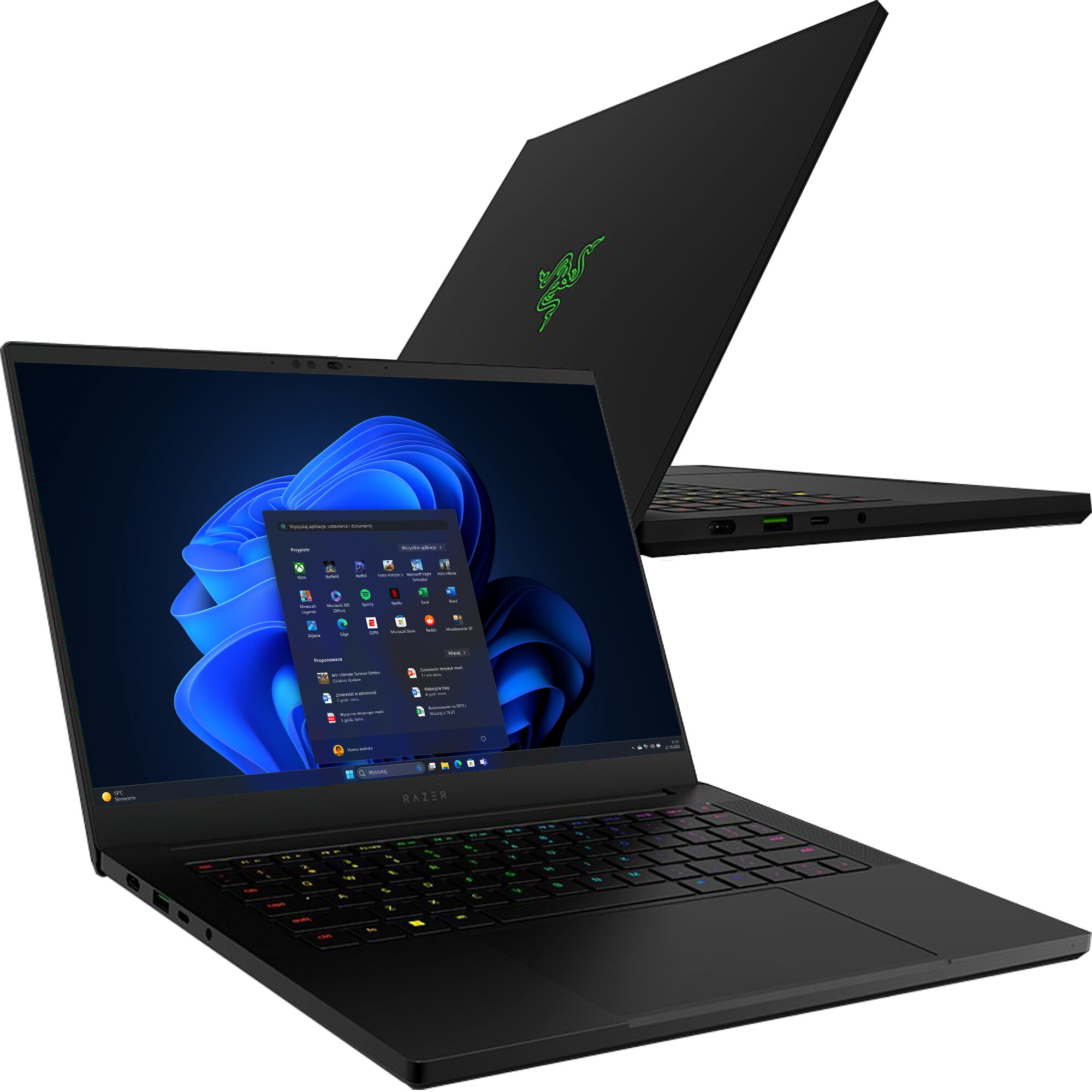 RAZER Blade 14 P10-NT 14" IPS 240Hz R9-8945HS 32GB RAM 1TB SSD GeForce ...