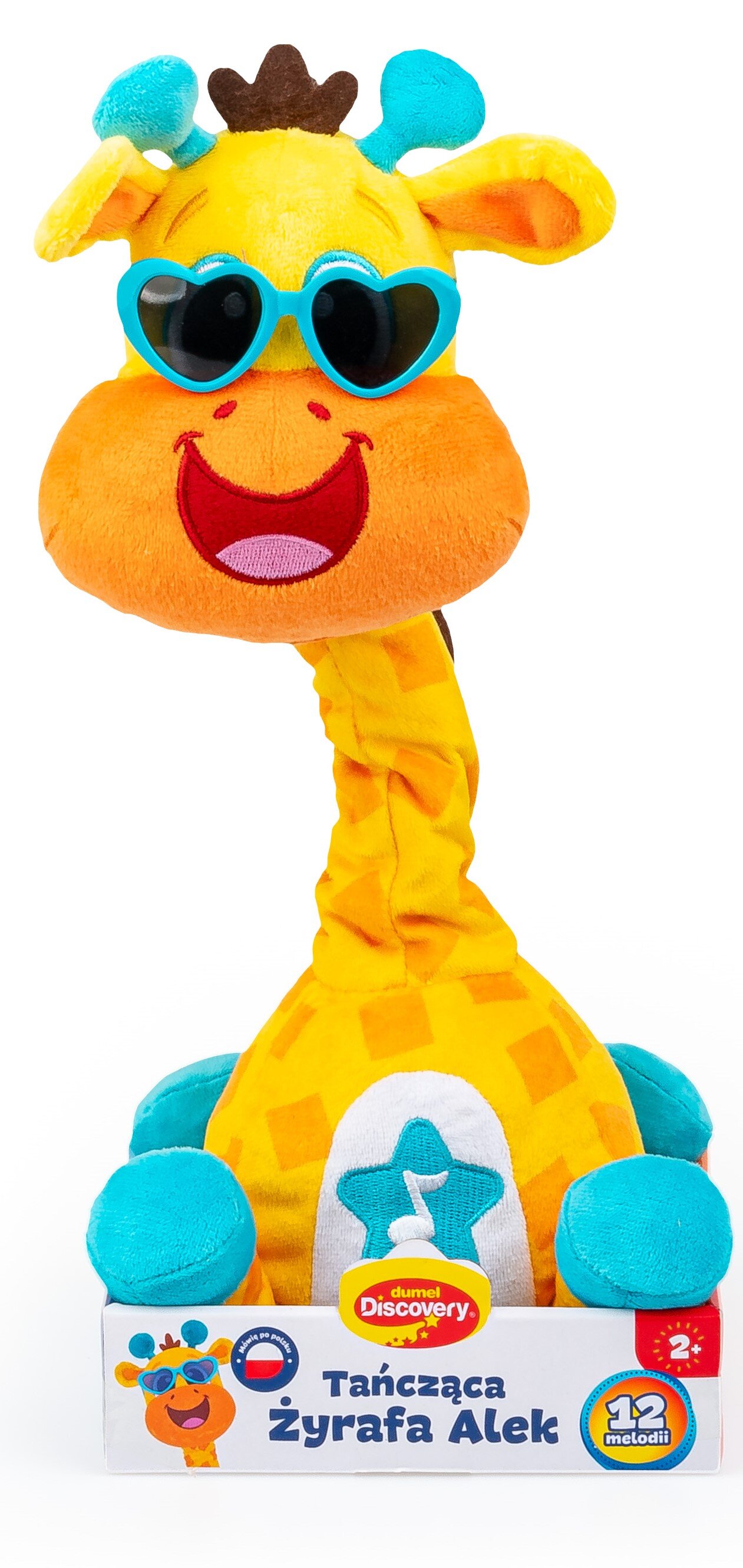 DUMEL Tańcząca żyrafa Alek DD 51161 Zabawka interaktywna - niskie ceny i opinie w Media Expert