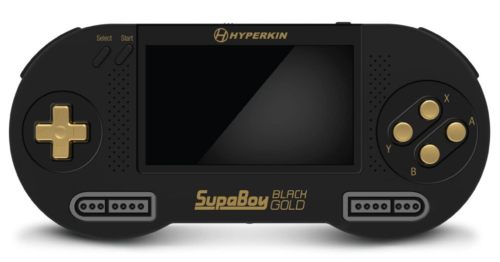 HYPERKIN SupaBoy BlackGold Konsola - niskie ceny i opinie w Media Expert