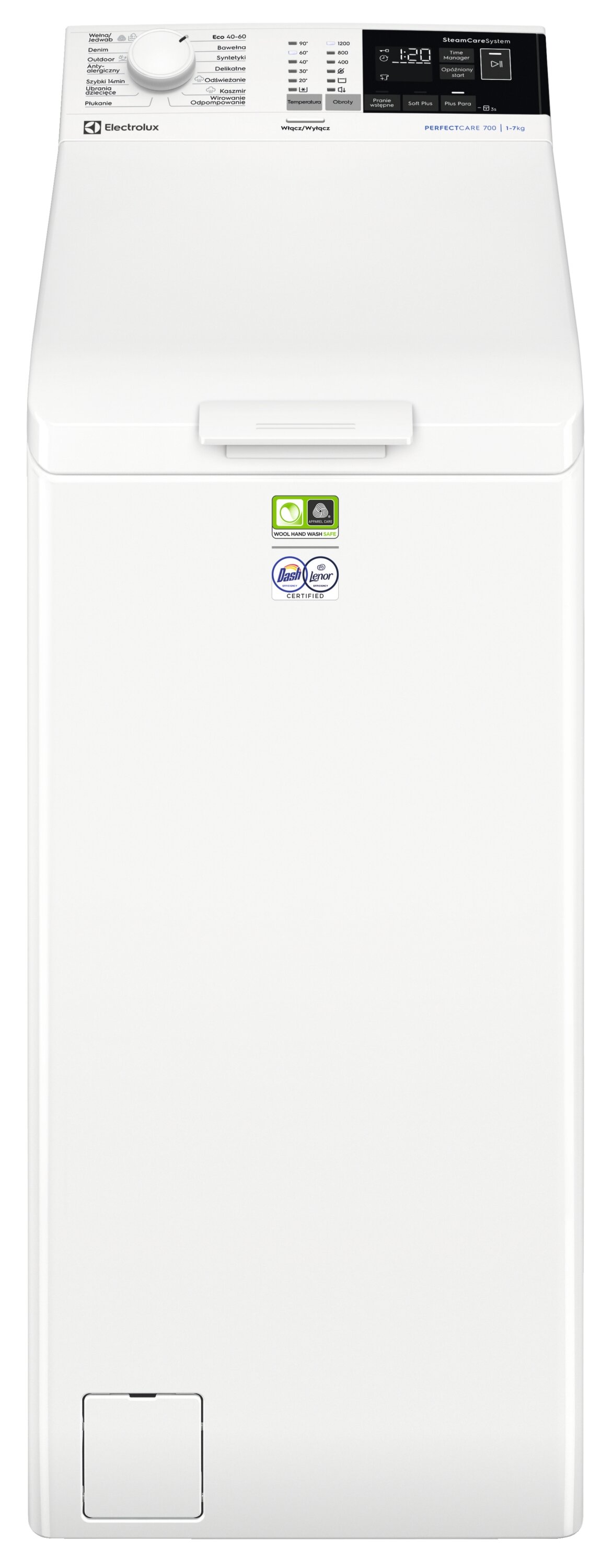 ELECTROLUX EW7T4272P SteamCare 700 7 kg 1200 obr A Woolmark Green ...