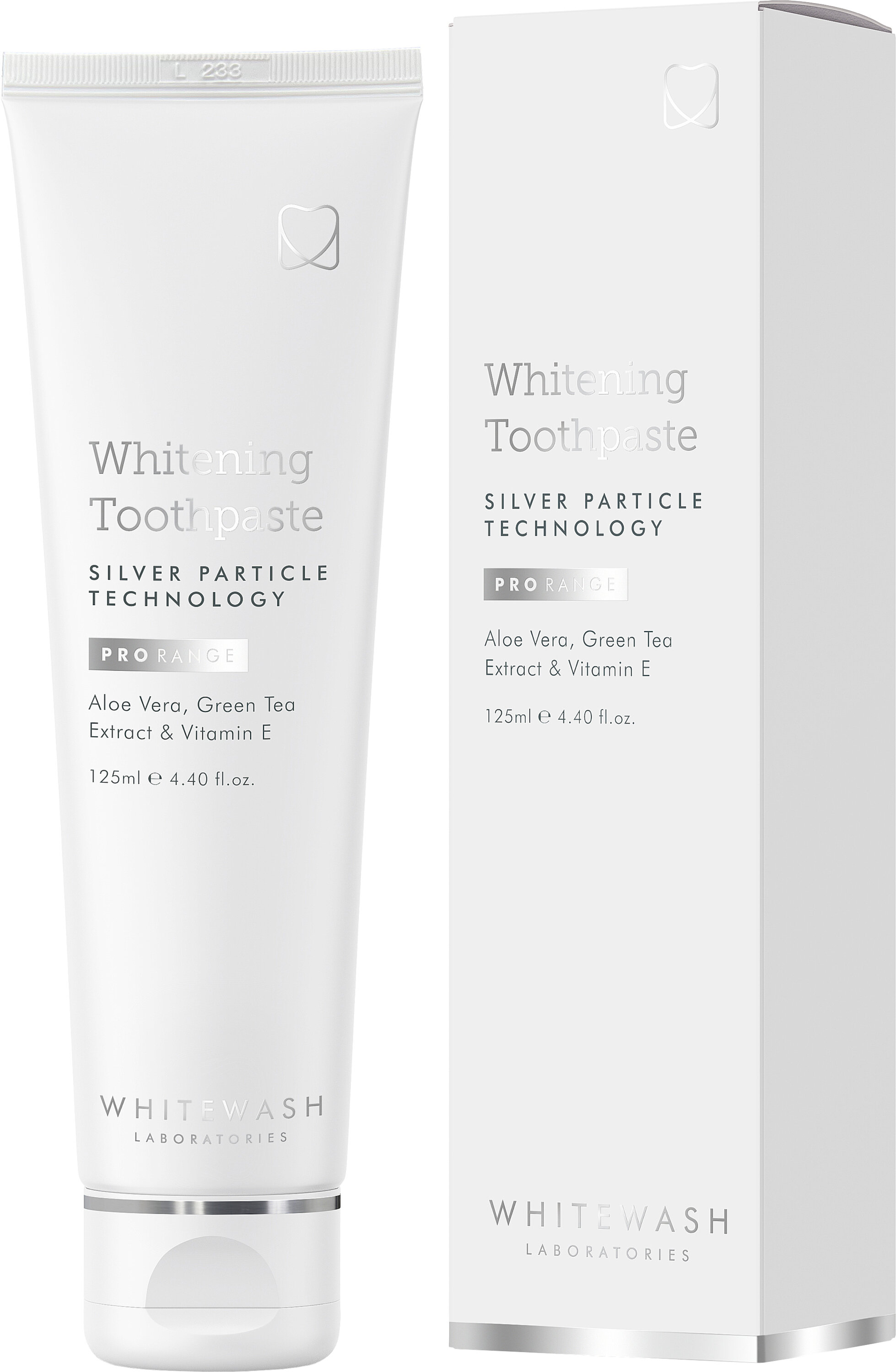 WHITEWASH Pro Range Silver Particle Whitening 125 ml Pasta do zębów ...