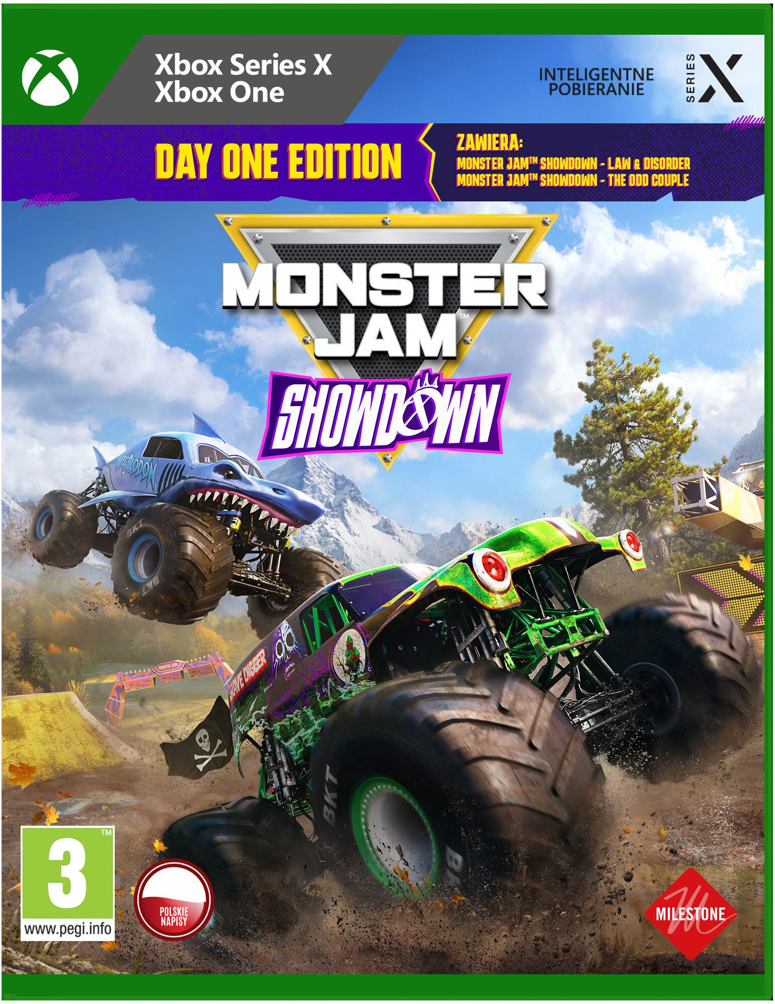 Monster Jam Showdown Day One Edition Gra XBOX ONE / XBOX SERIES X ...