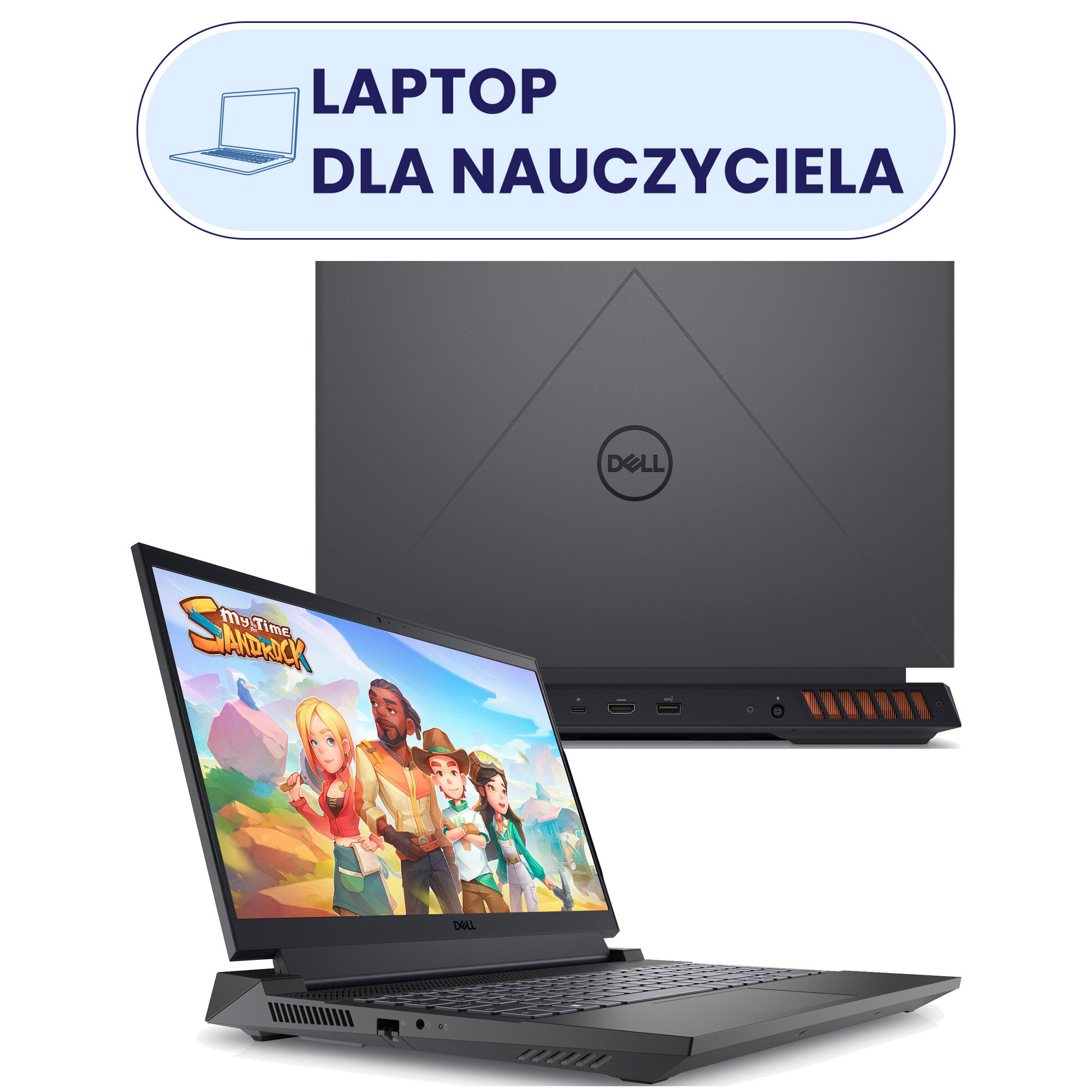 DELL G15 5535-0160 15.6" R5-7640HS 16GB RAM 512GB SSD GeForce RTX3050 ...