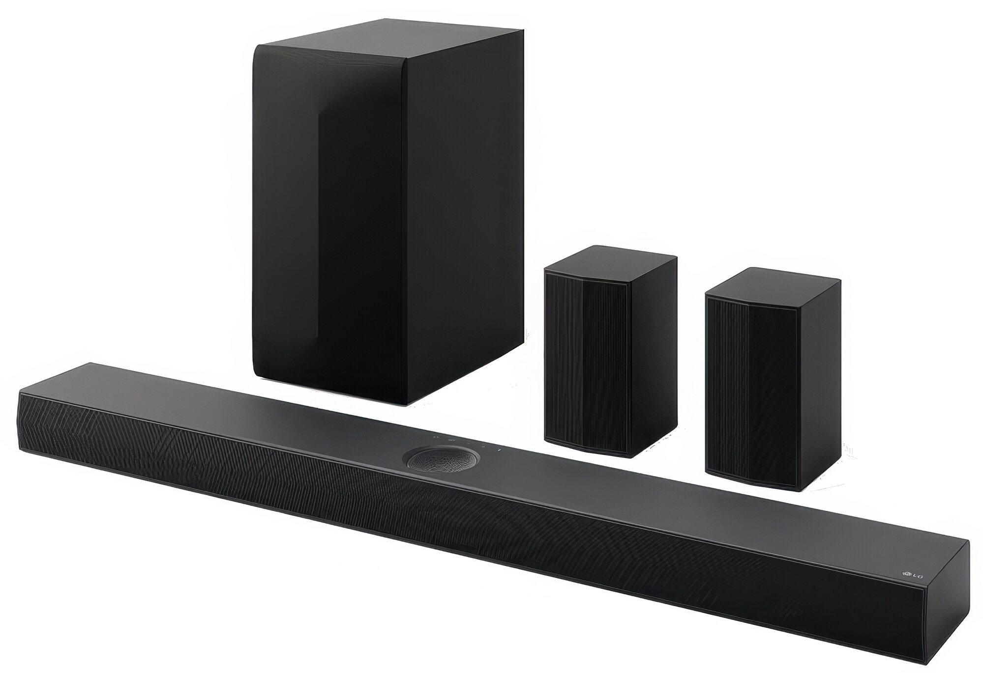 LG S70TR Czarny 5.1.1-kanałowy, Bezprzewodowy Subwoofer, 4K, HDMi ARC ...