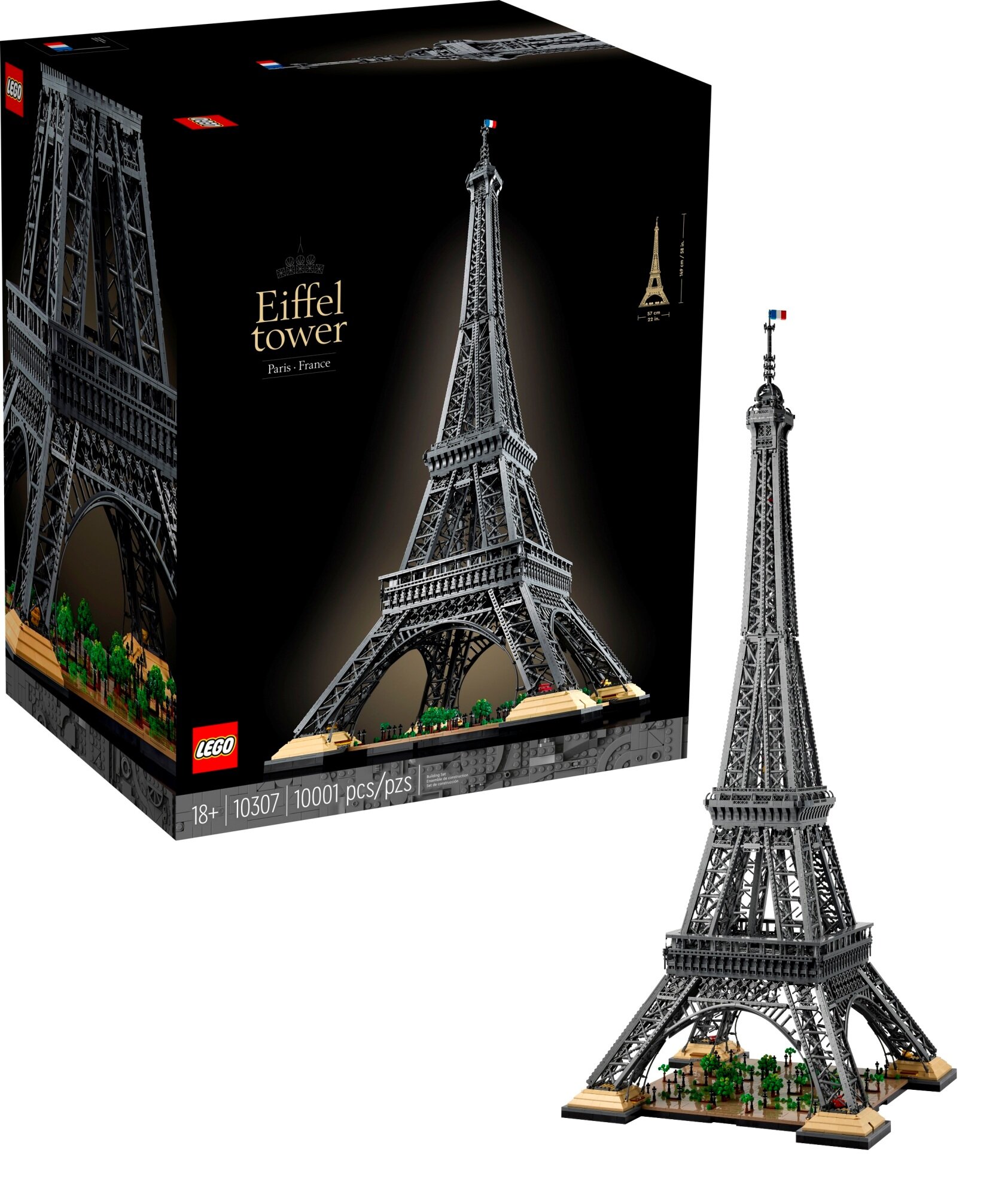 LEGO 10307 Icons Wieża Eiffla - niskie ceny i opinie w Media Expert