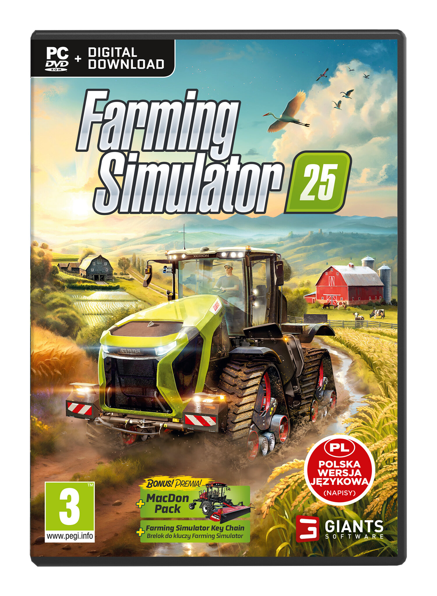 Farming Simulator 25 Gra PC - niskie ceny i opinie w Media Expert